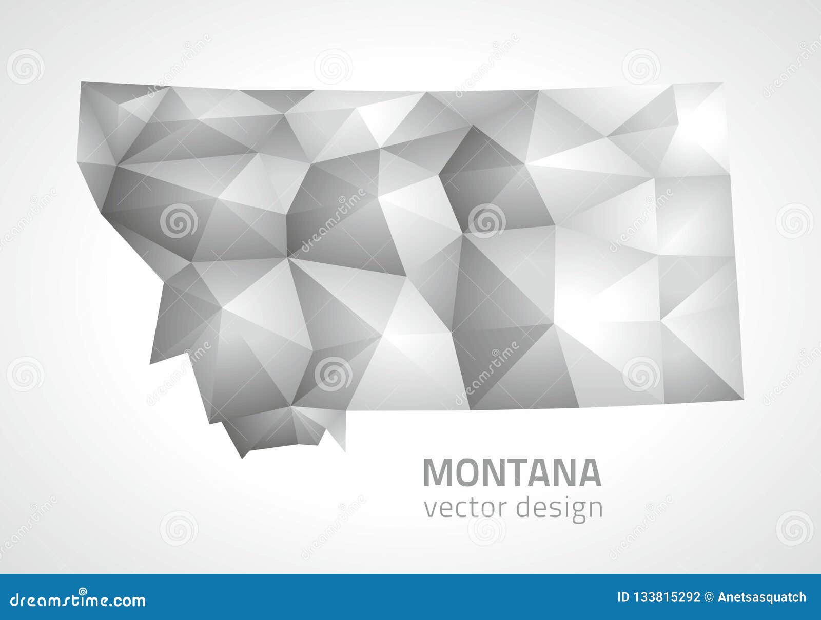 Montana Outline Map Stock Image | CartoonDealer.com #130697443