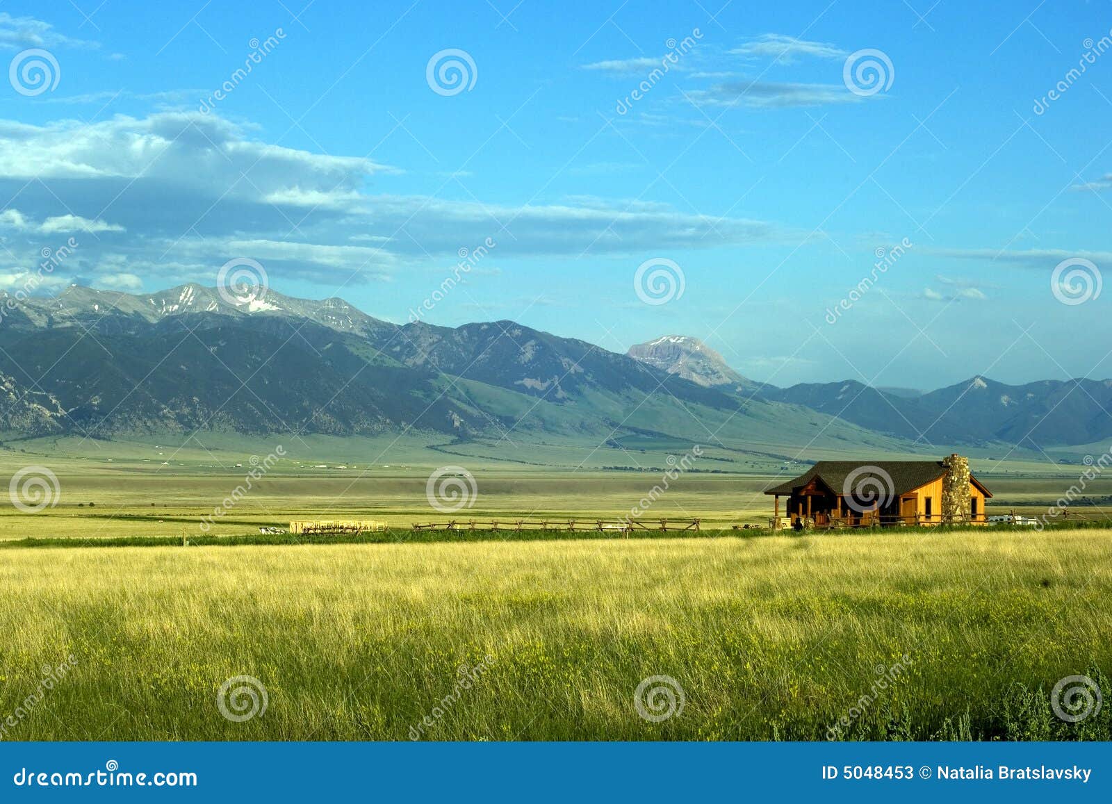 Montana Ranch stock image. Image of real, landscape, agriculture - 5048453