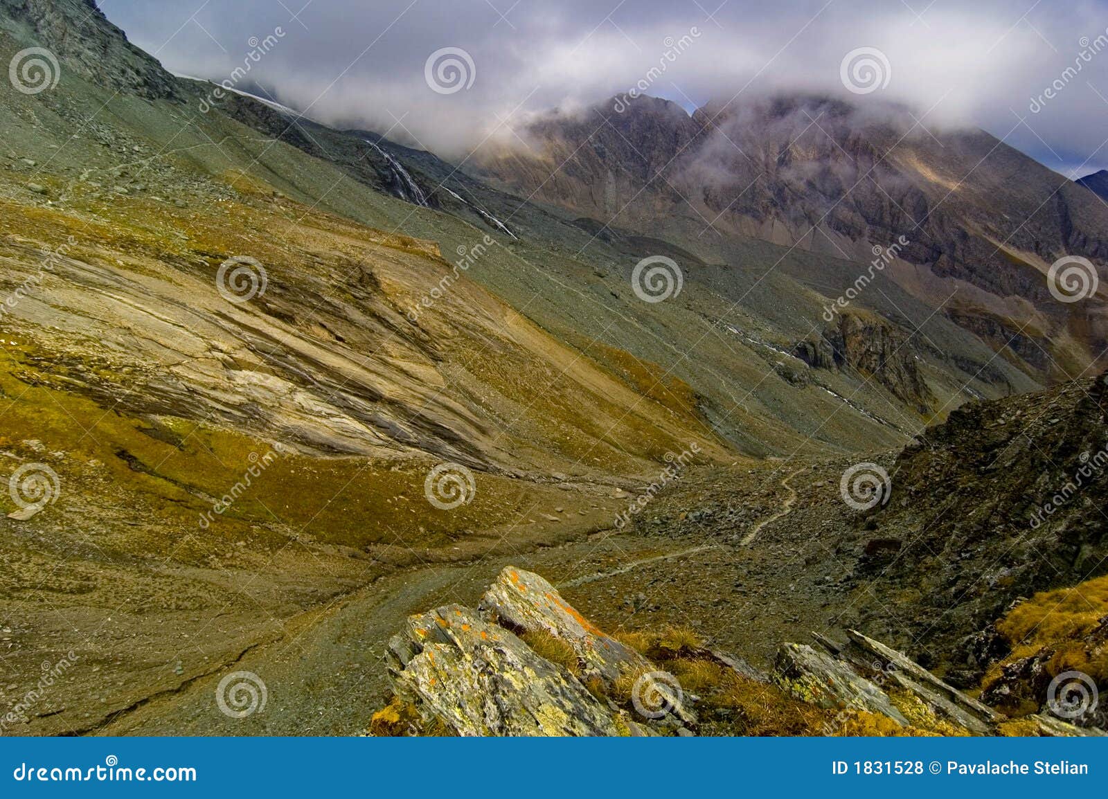 Montanha & Vale De Grossglockner Foto de Stock - Imagem de cenas, vista ...