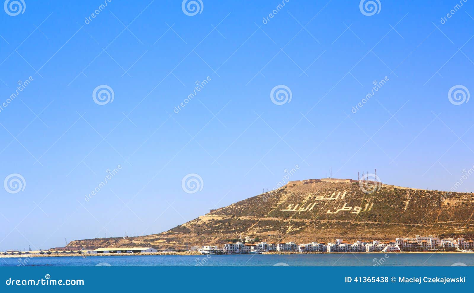 A Montanha Em Agadir, Marrocos Foto de Stock Editorial - Imagem de ...