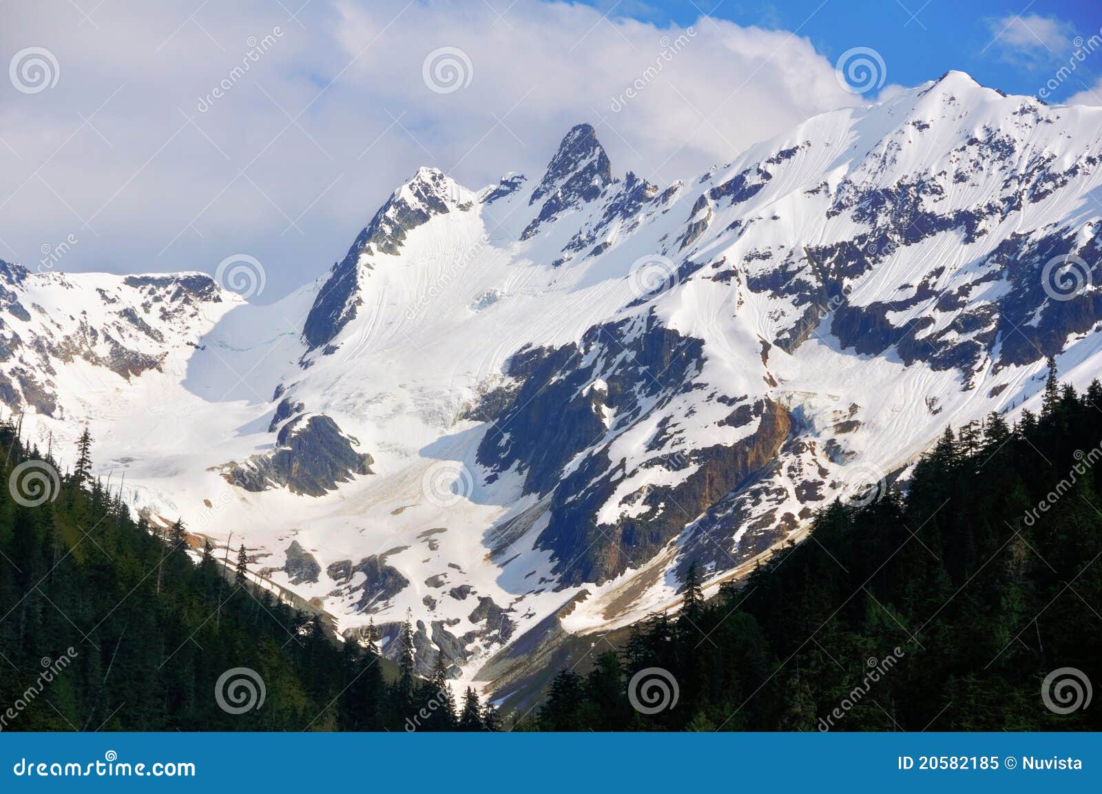 Montanhas rochosas imagem de stock. Imagem de declive - 20582185