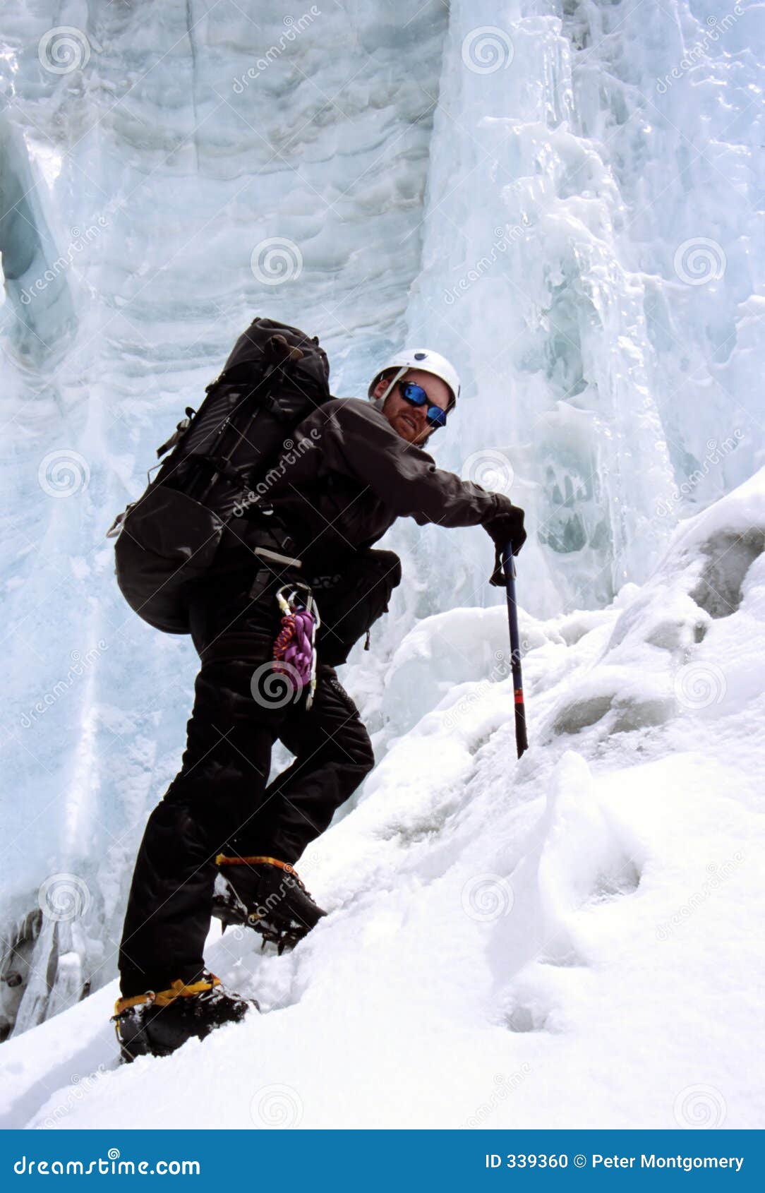Montanhista De Gelo Himalayan Foto de Stock - Imagem de estilingue ...