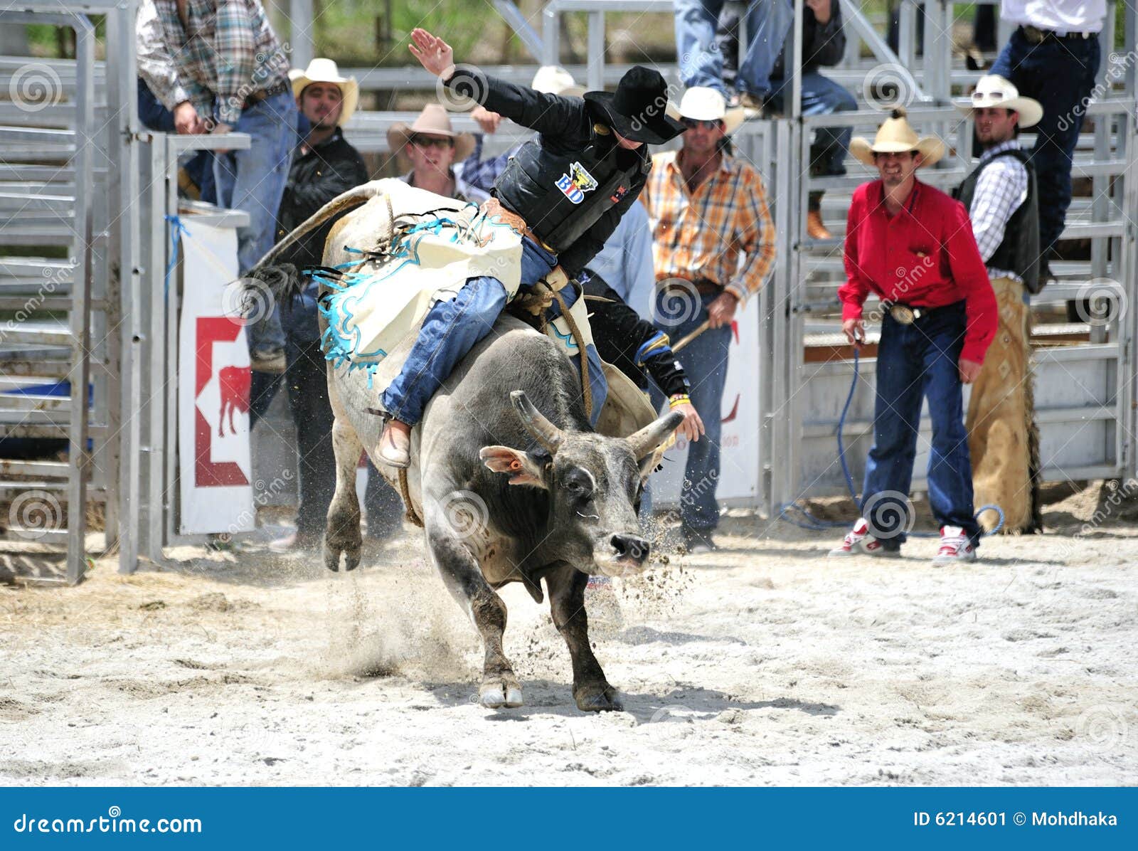 Montar a Caballo De Bull Del Rodeo Foto editorial - Imagen de deportes ...