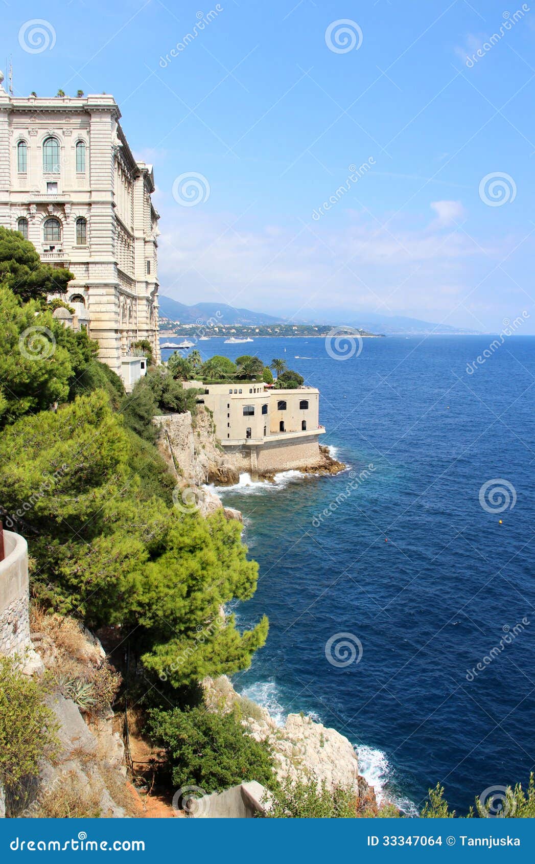 Monte Carlo City, Monaco, Provence Stock Photo - Image of promenade ...