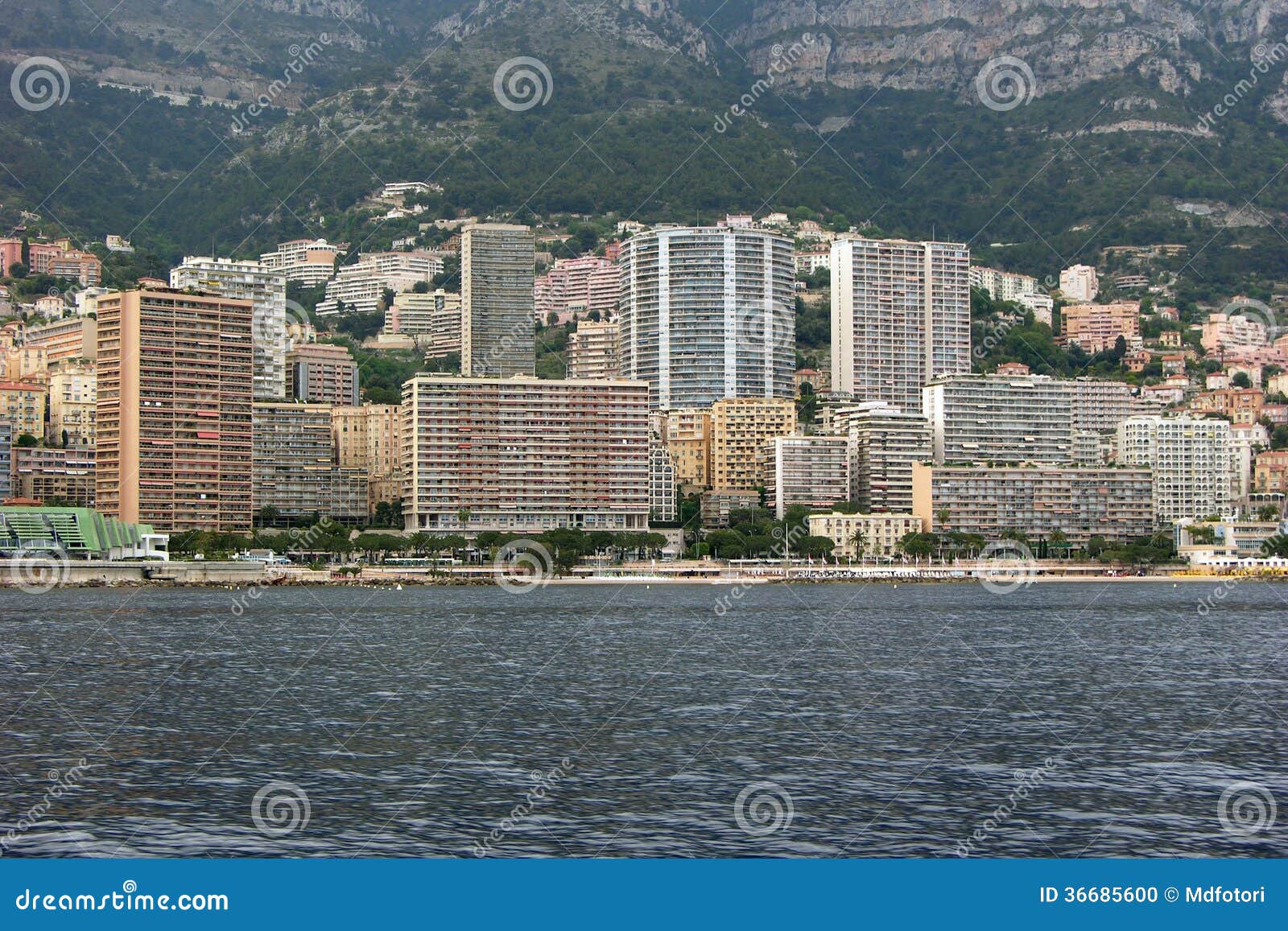 Monte Carlo,Monaco,coastline Stock Photo - Image of building, edifice ...