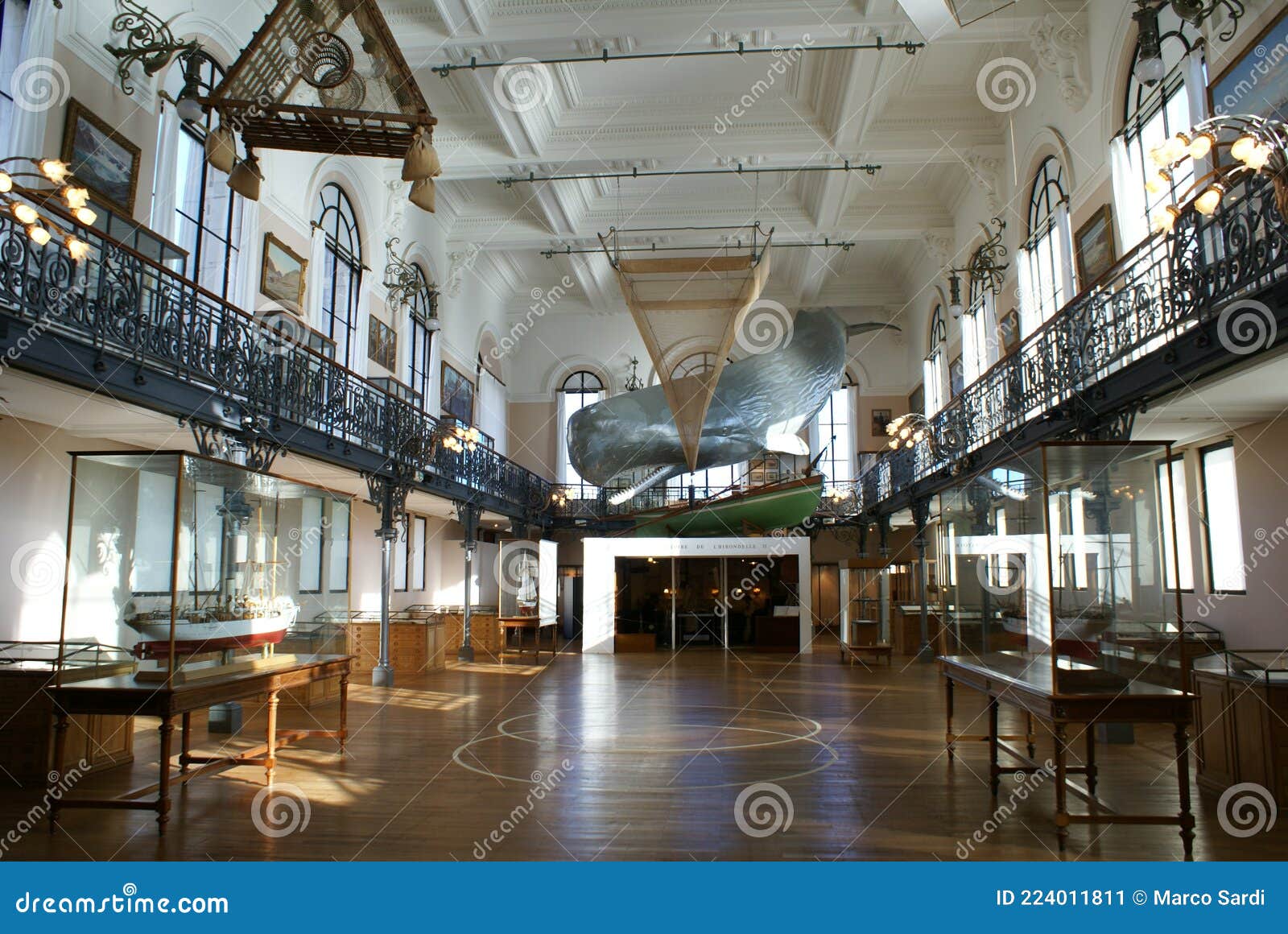 Monte Carlo, Principality of Monaco: Interior of the Oceanographic ...