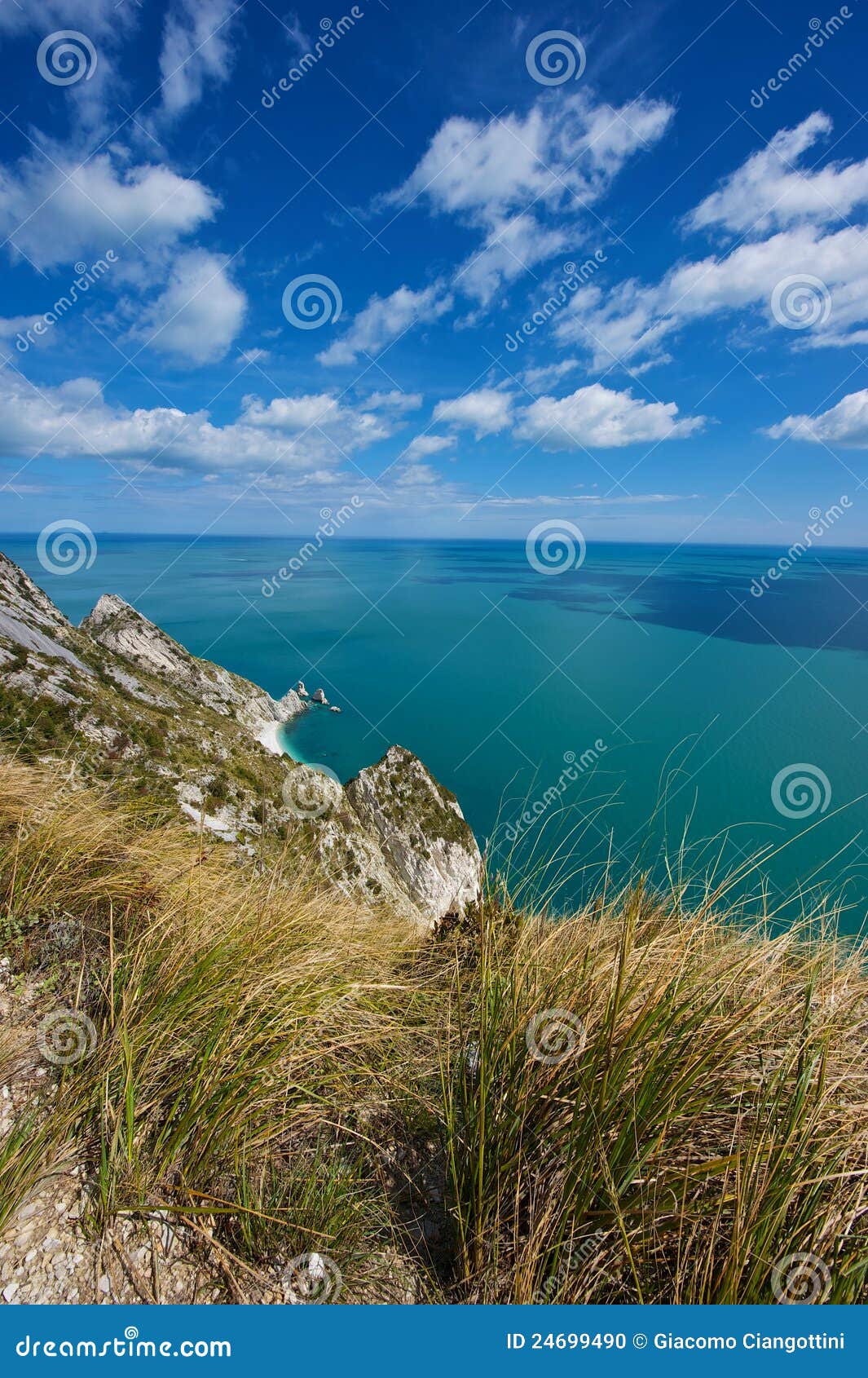 Monte Conero stock photo. Image of conero, park, sunny - 24699490
