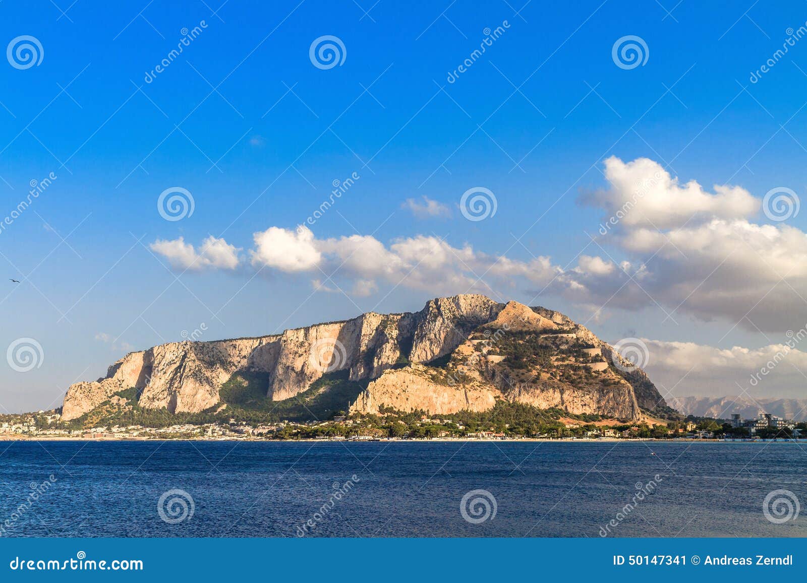 Monte Gallo stock image. Image of europe, destinations - 50147341