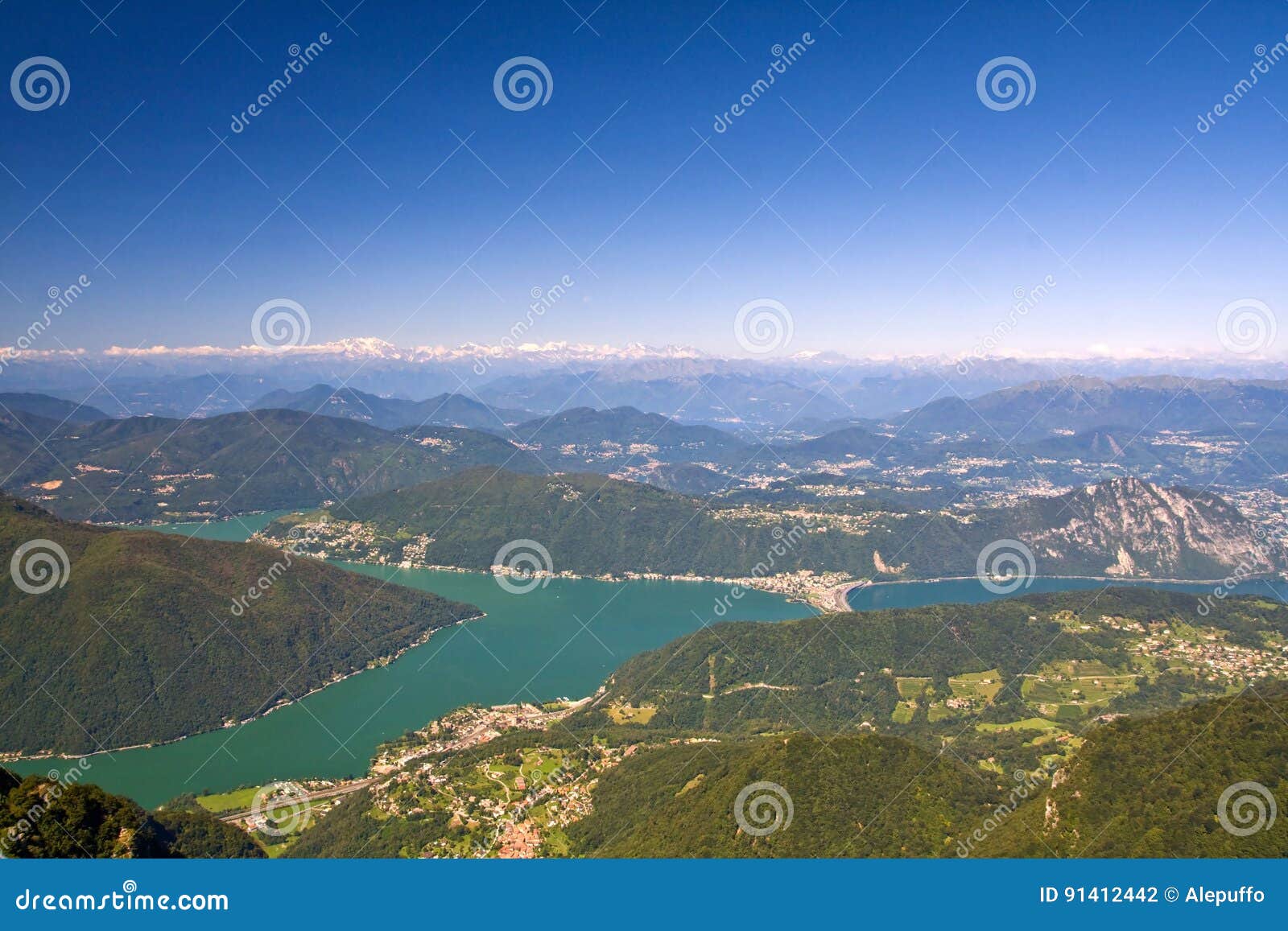 Monte Generoso stock photo. Image of generoso, italy - 91412442