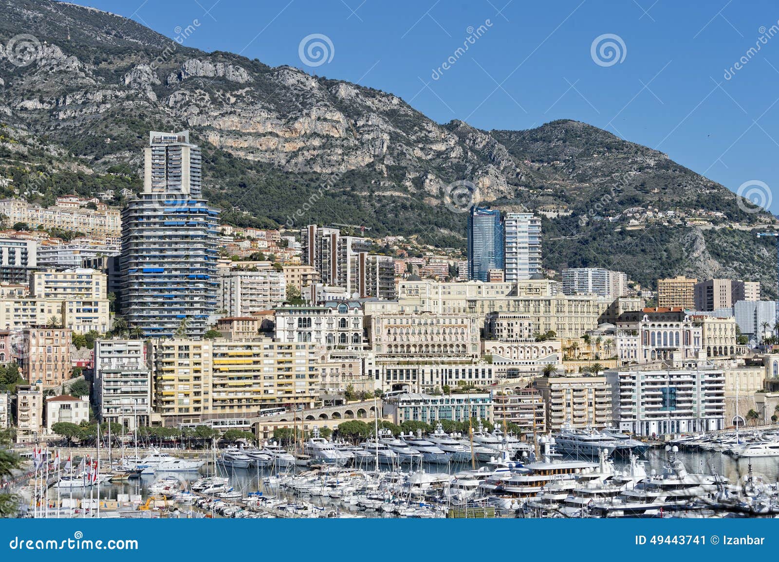 Montecarlo, Monaco, City Skyline Panorama Royalty-Free Stock Photo ...