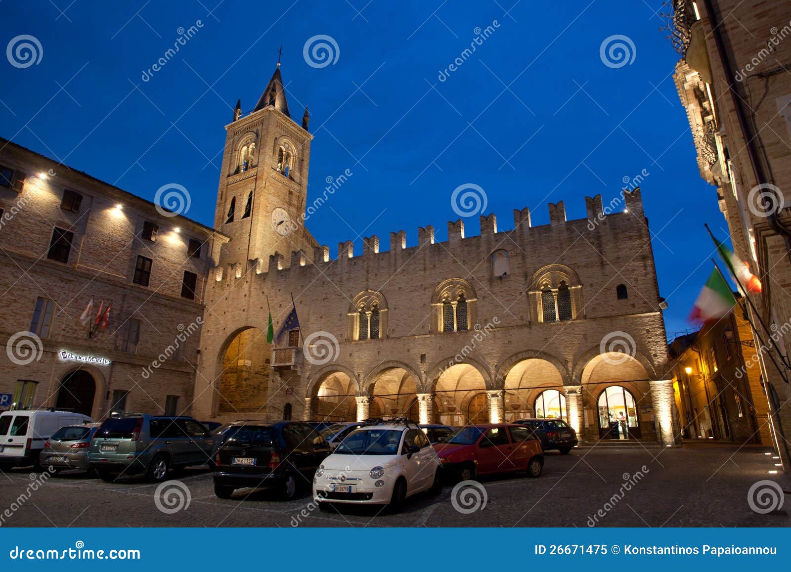 Montecassiano in Italy editorial image. Image of italian - 26671475