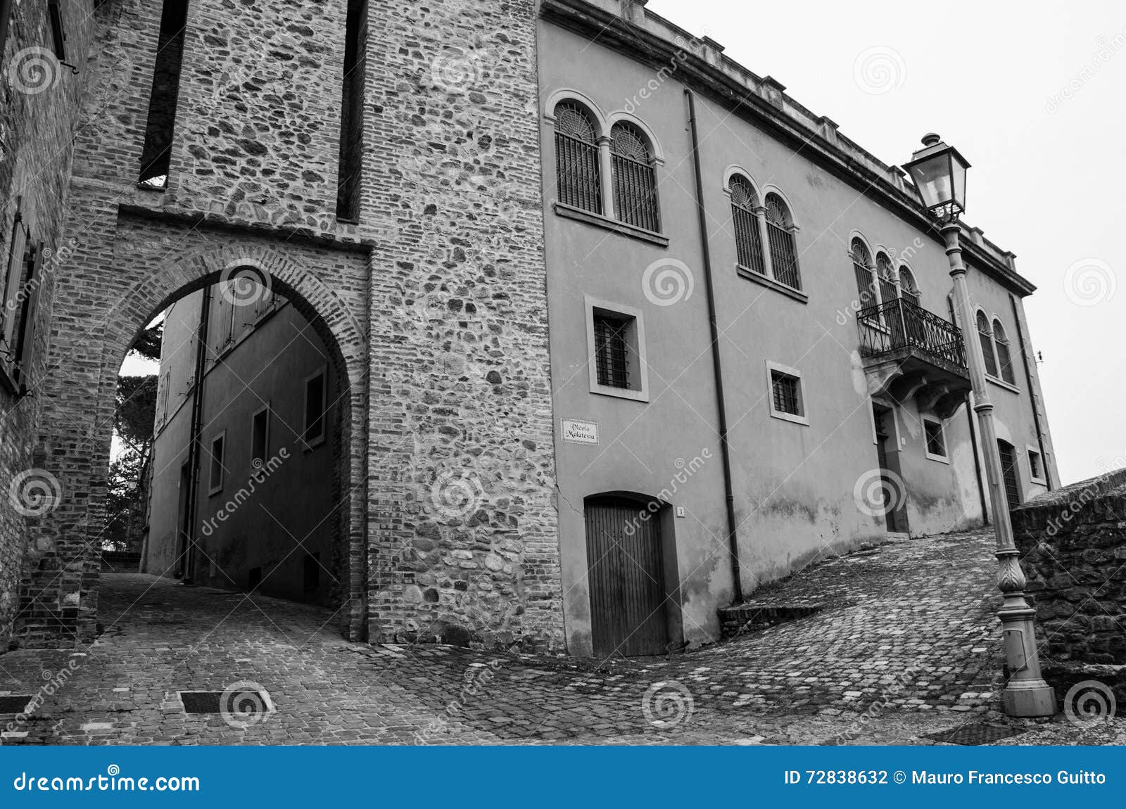 Montefiore Conca (Rimini) stock photo. Image of building - 72838632