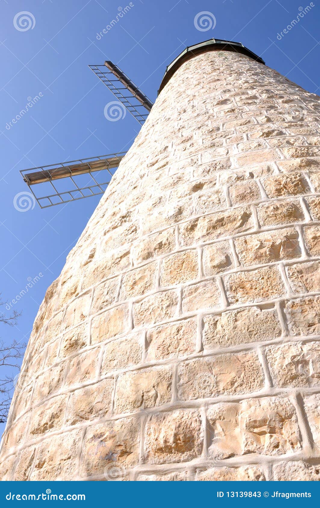 Montefiore Windmill, Jerusalem Stock Image - Image of mill, travel ...