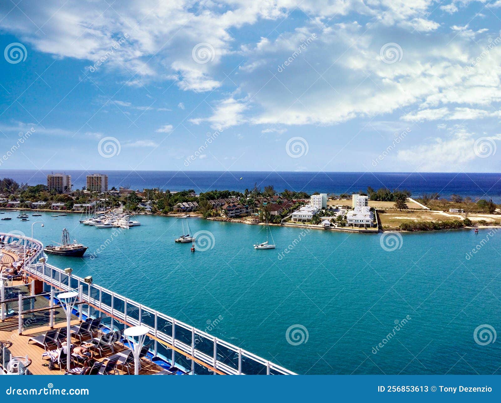 Montego Bay stock image. Image of background, caribbean - 256853613