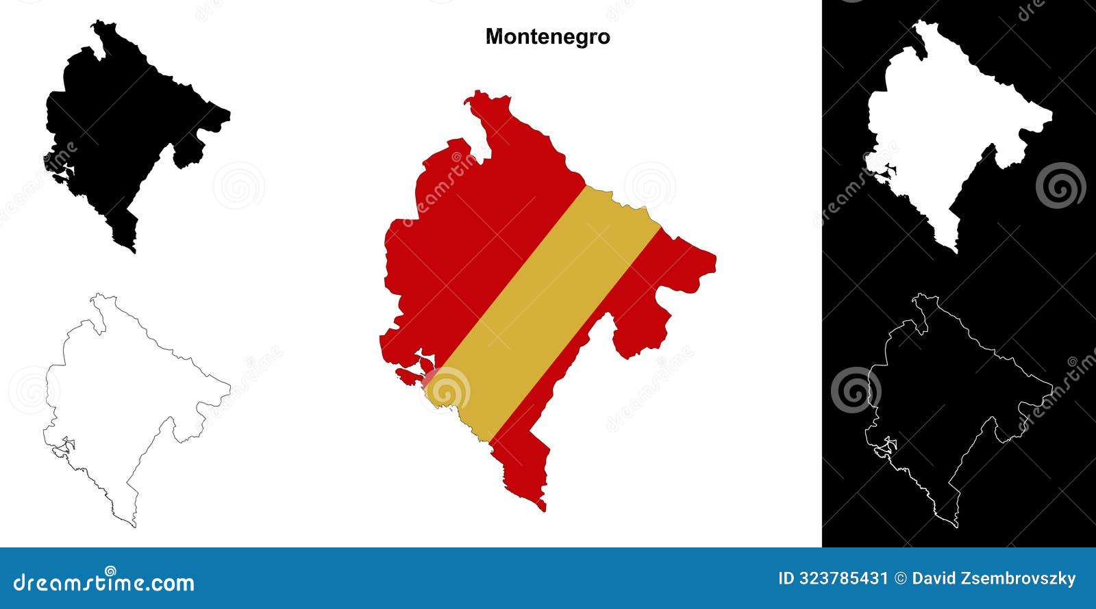 Montenegro outline map stock illustration. Illustration of tourism ... Montenegro outline map stock illustration. Illustration of tourism ...