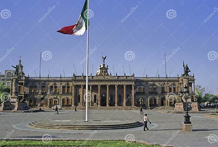 Monterrey editorial stock photo. Image of esplanade, flag - 27591513