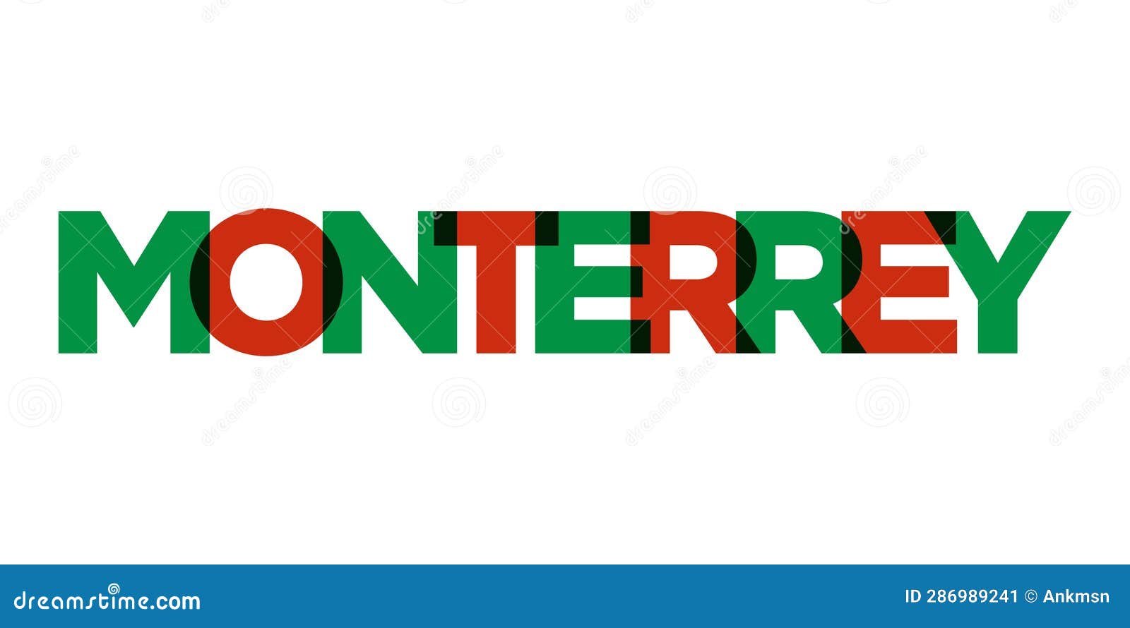 Monterrey in the Mexico Emblem. the Design Features a Geometric Style ...