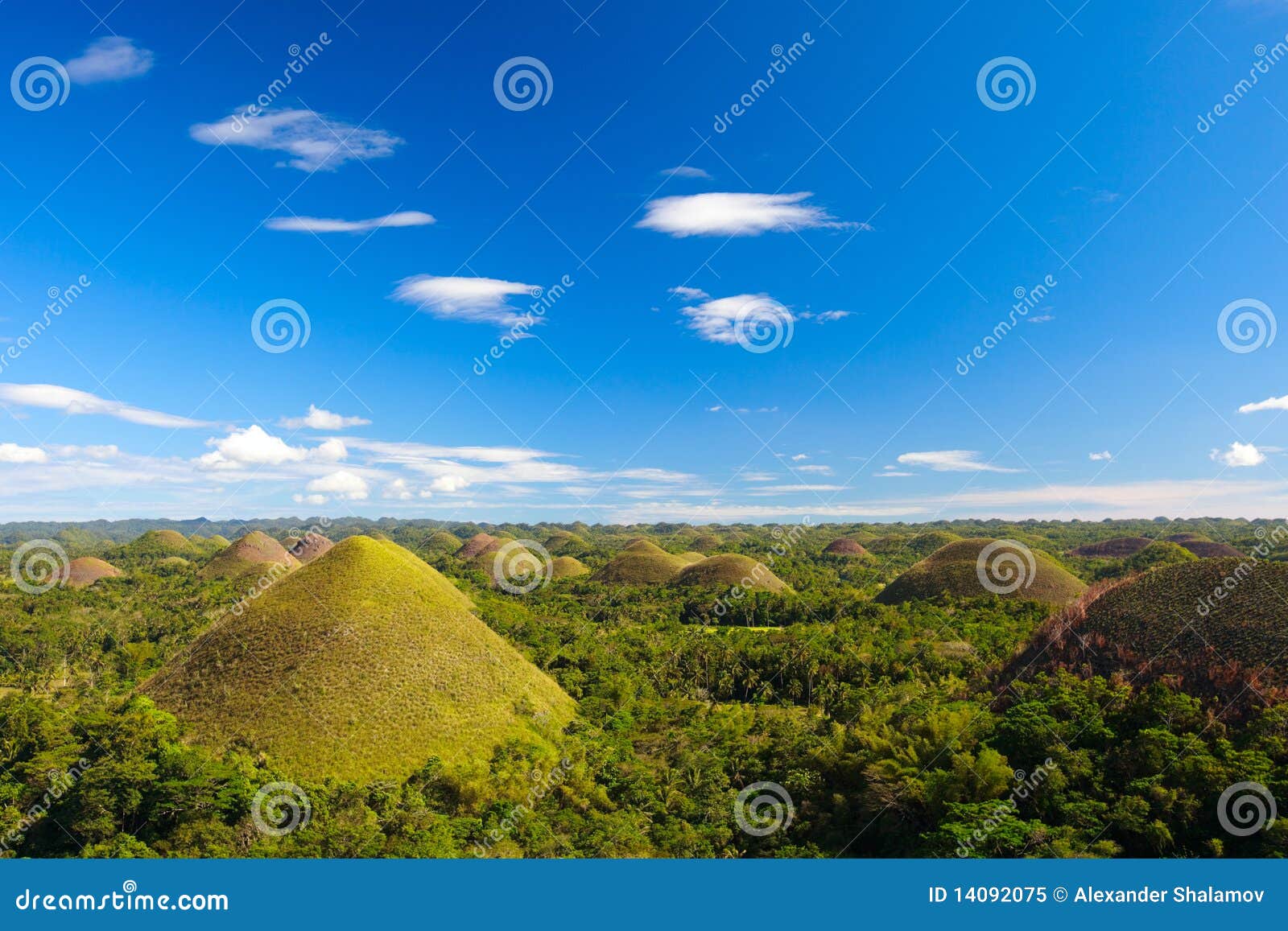 Montes Do Chocolate De Bohol Imagem de Stock - Imagem de filipinas ...