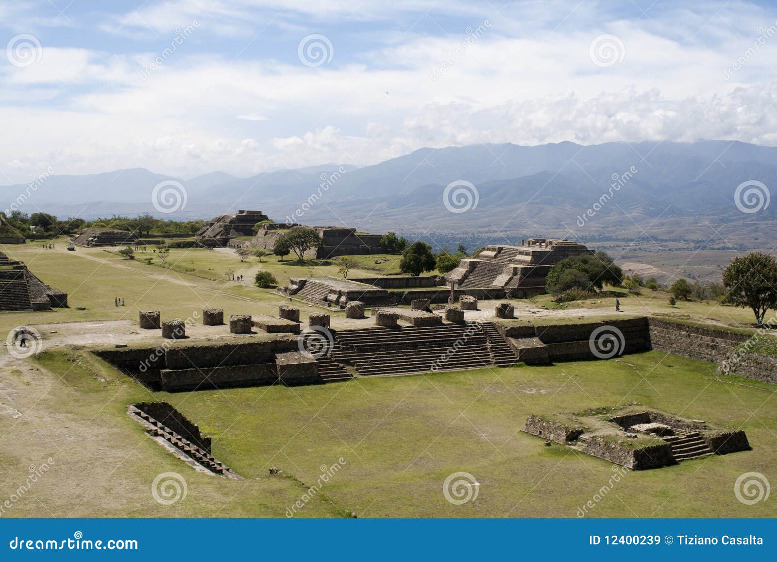 Montes México de Alban imagem de stock. Imagem de tradicional - 12400239