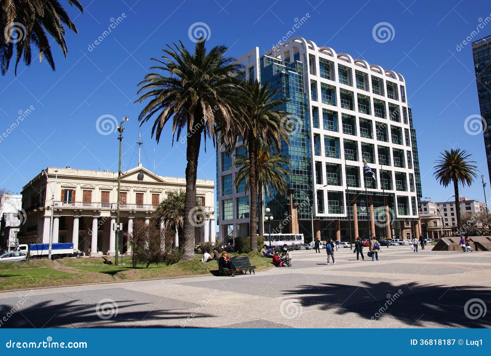 Montevideo, Uruguay editorial photography. Image of buildings - 36818187