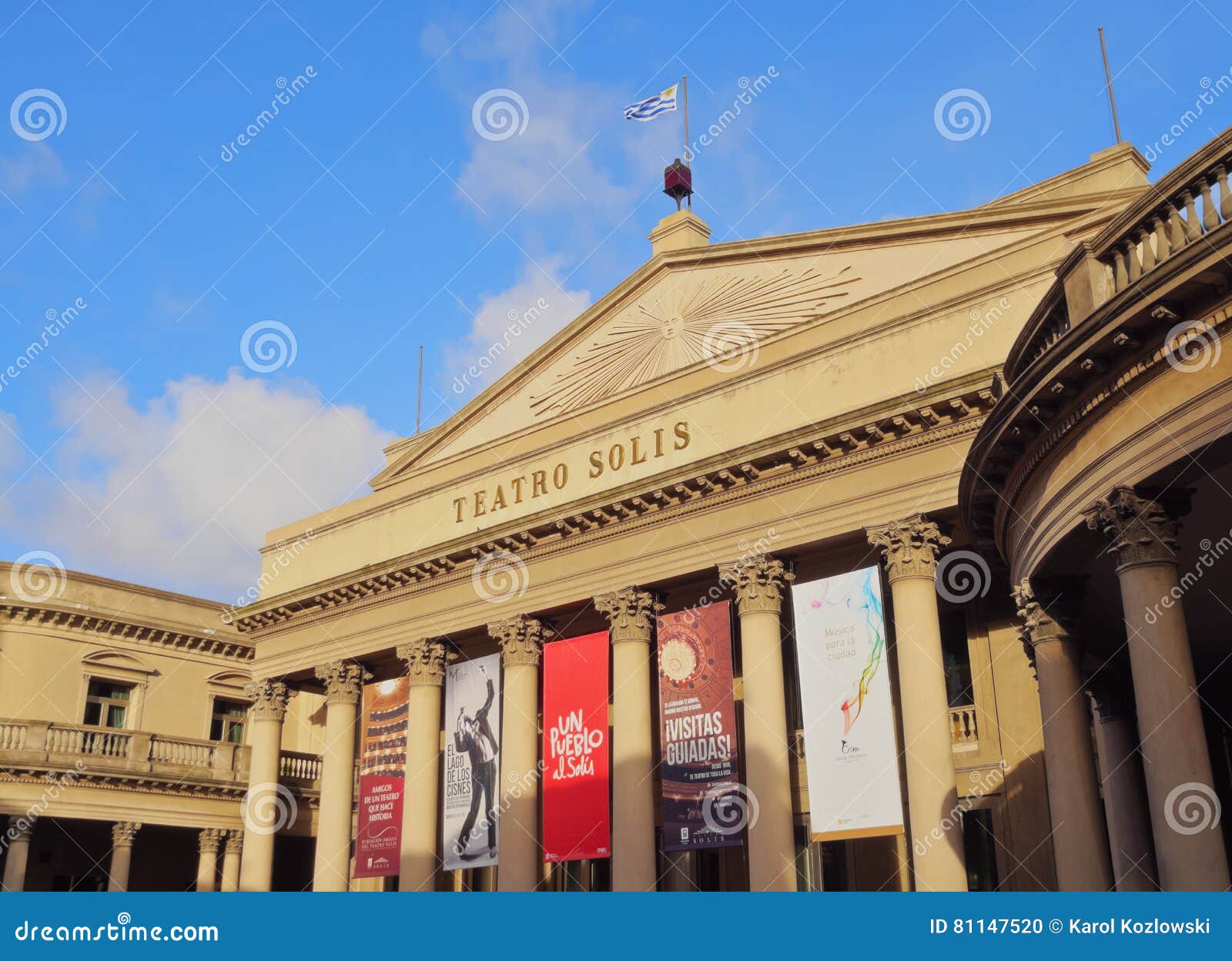 Montevideo editorial image. Image of republic, teatro - 81147520