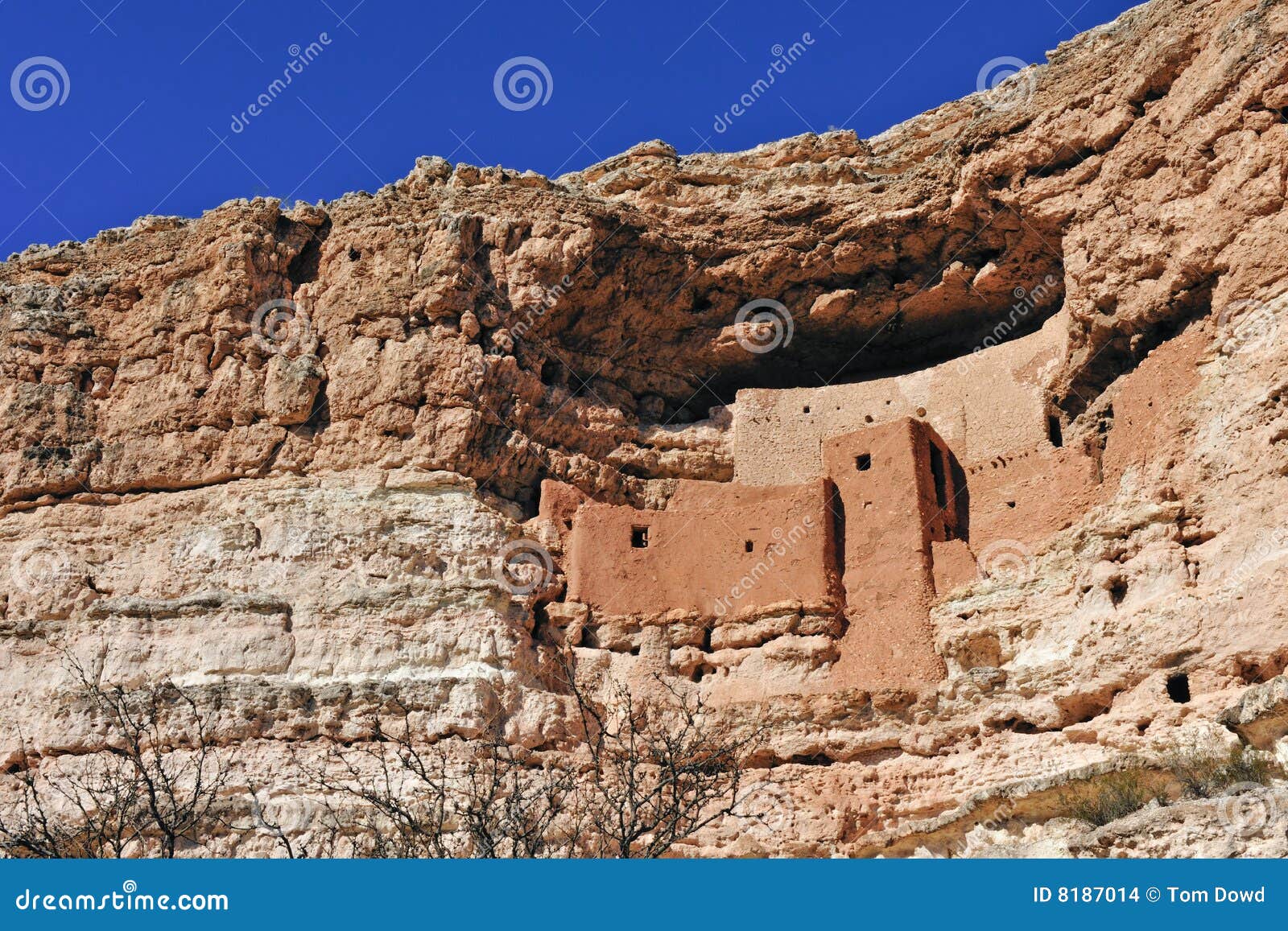 Montezuma Castle Arizona stock photo. Image of montezuma - 8187014