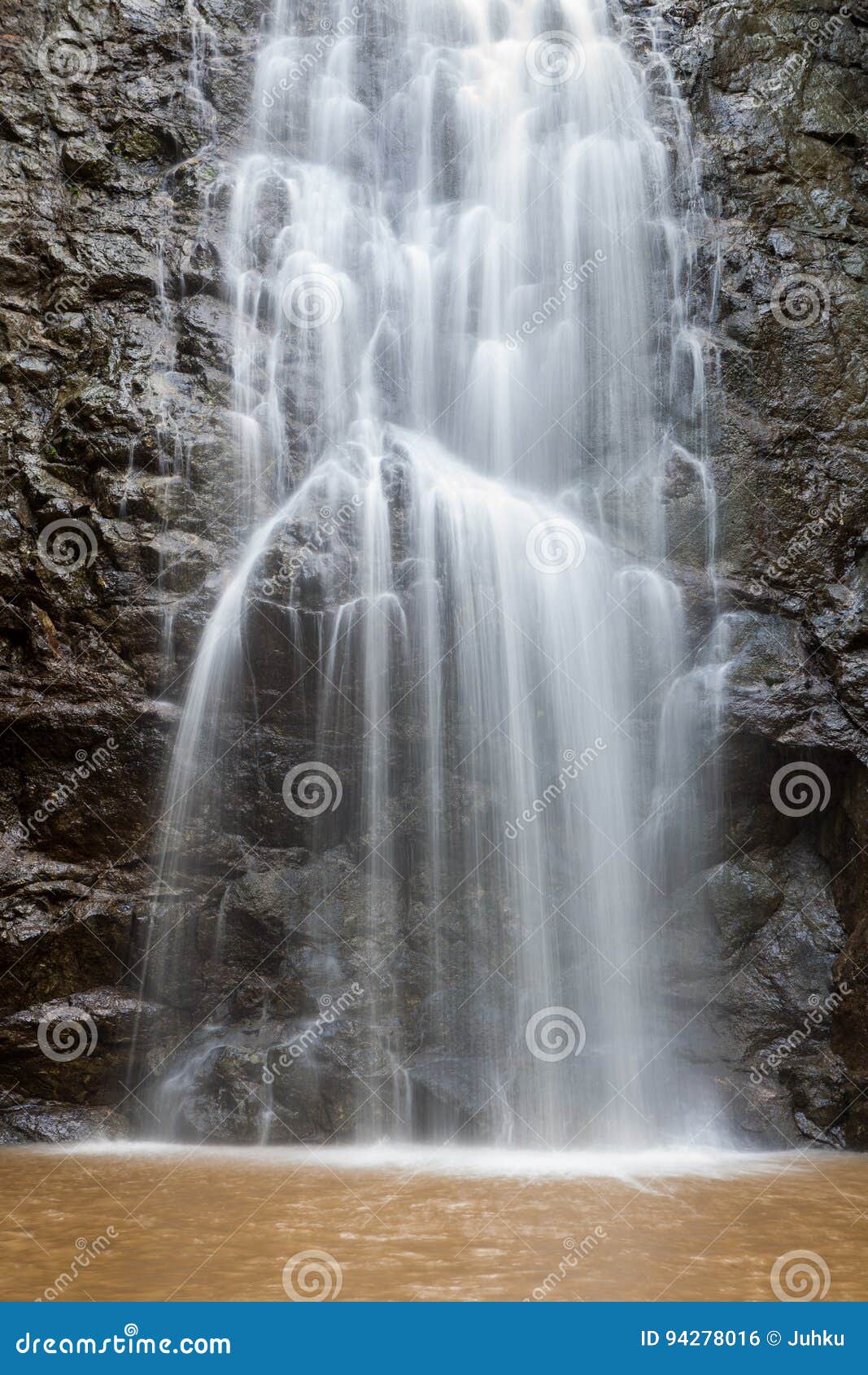 Montezuma Waterfall in Costa Rica Stock Photo - Image of central ...