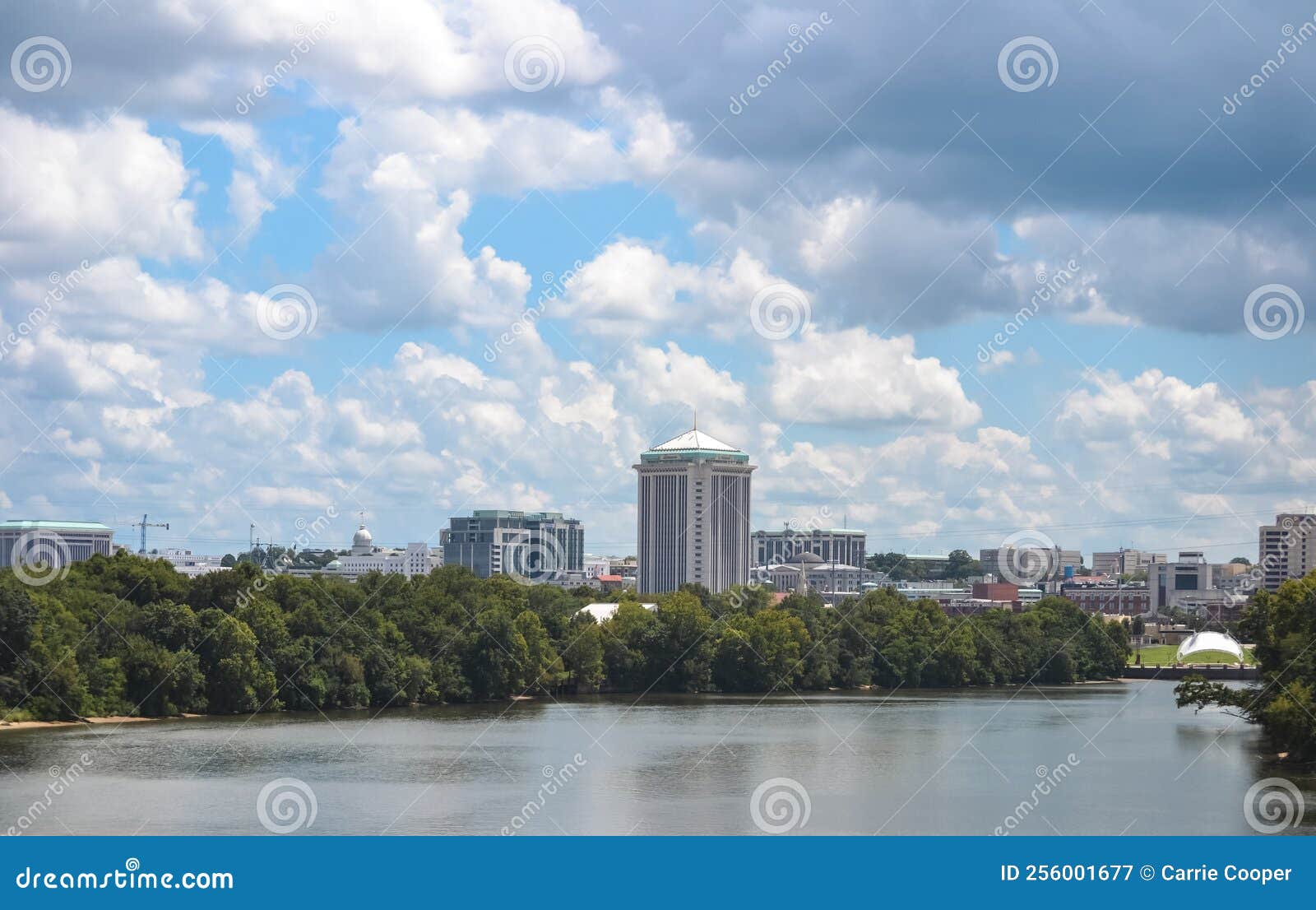 Montgomery, Alabama Skyline Stock Image - Image of history, alabama ...