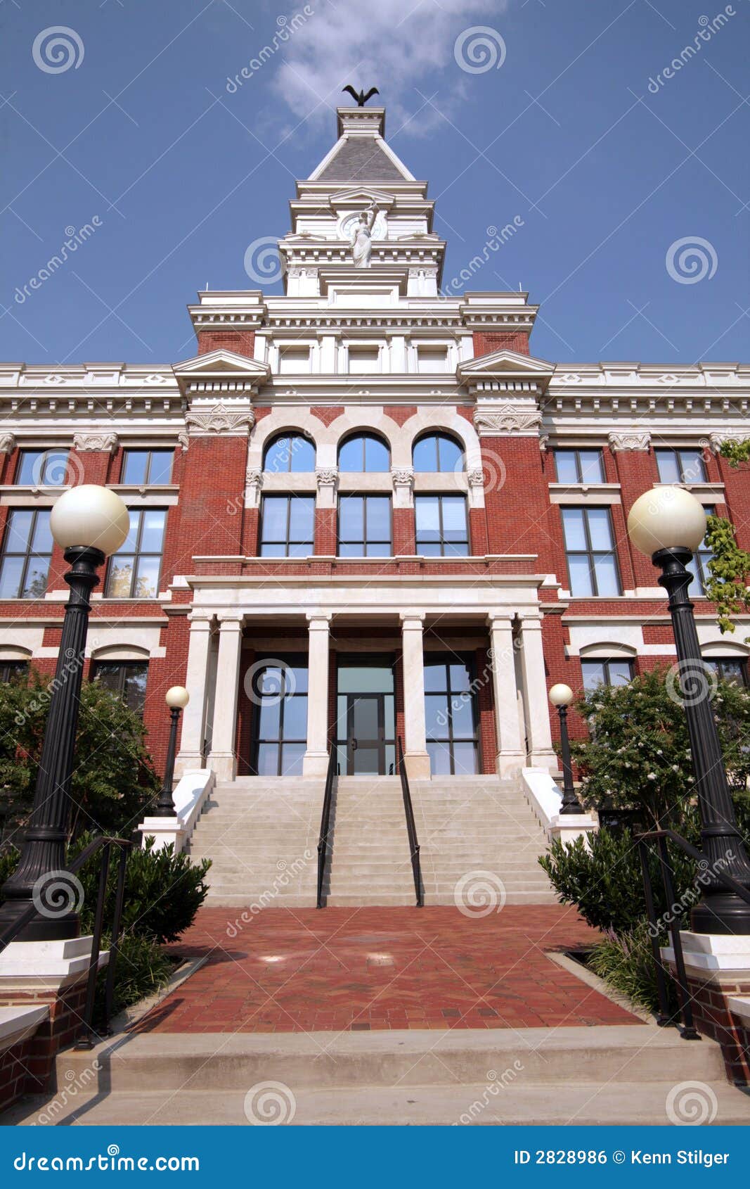 Montgomery County Courthouse Stock Photo - Image of county, brick: 2828986