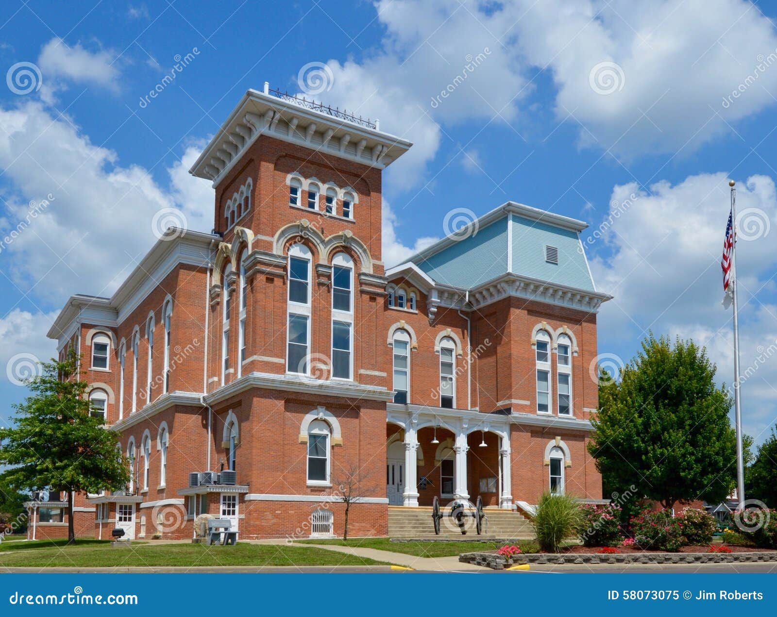 Montgomery County Courthouse Image éditorial - Image du illinois ...