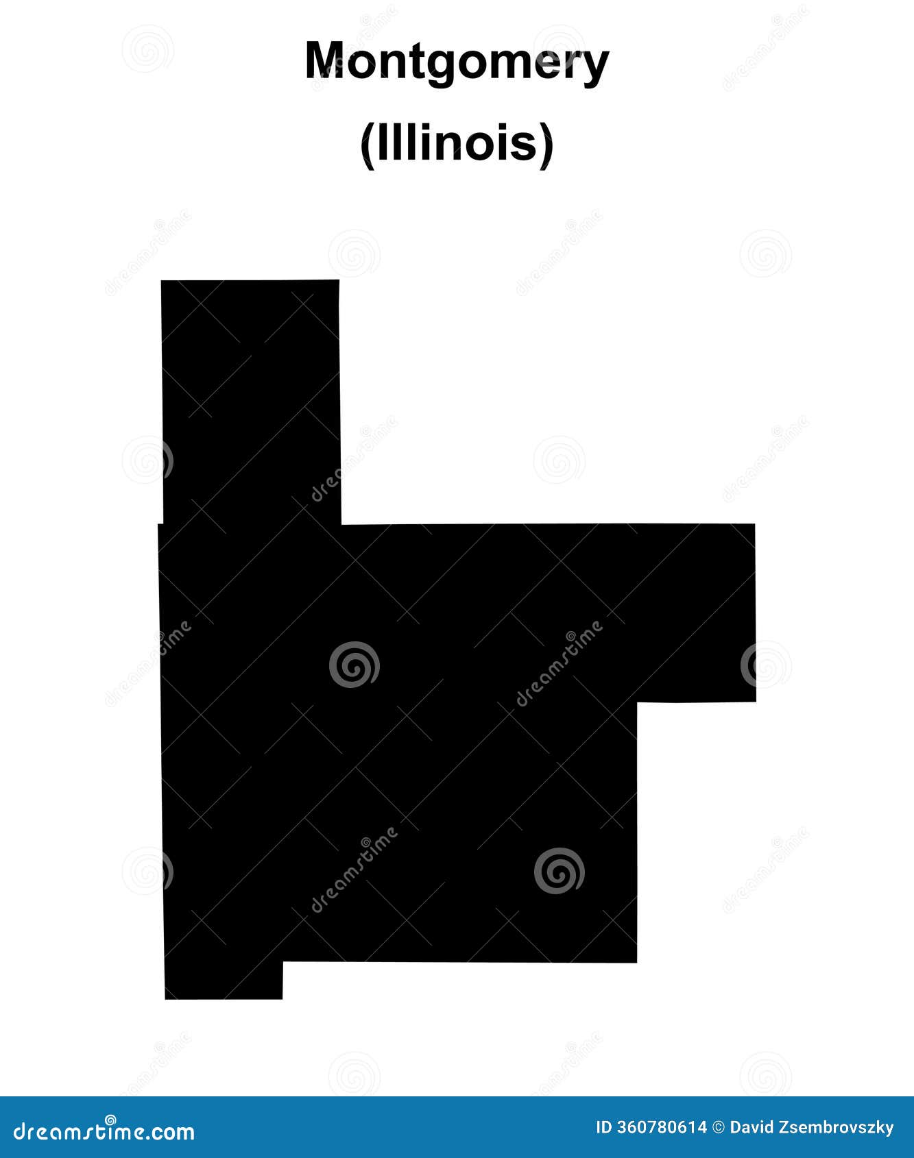 Montgomery Outline Map Vector Illustration | CartoonDealer.com #361723736