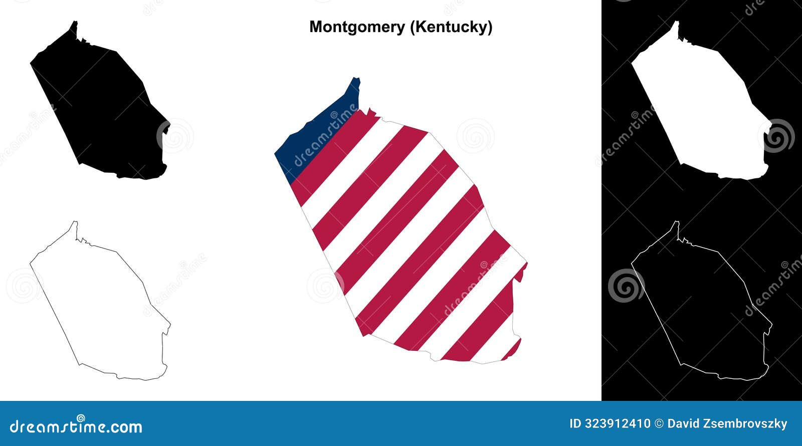Montgomery outline map stock vector. Illustration of boundary - 323912410