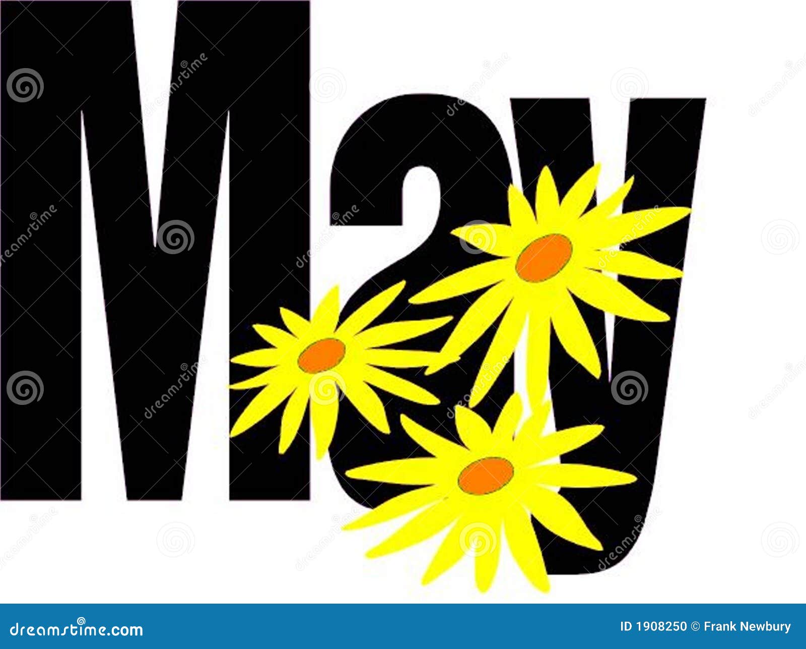 Month of may stock illustration. Illustration of month - 1908250