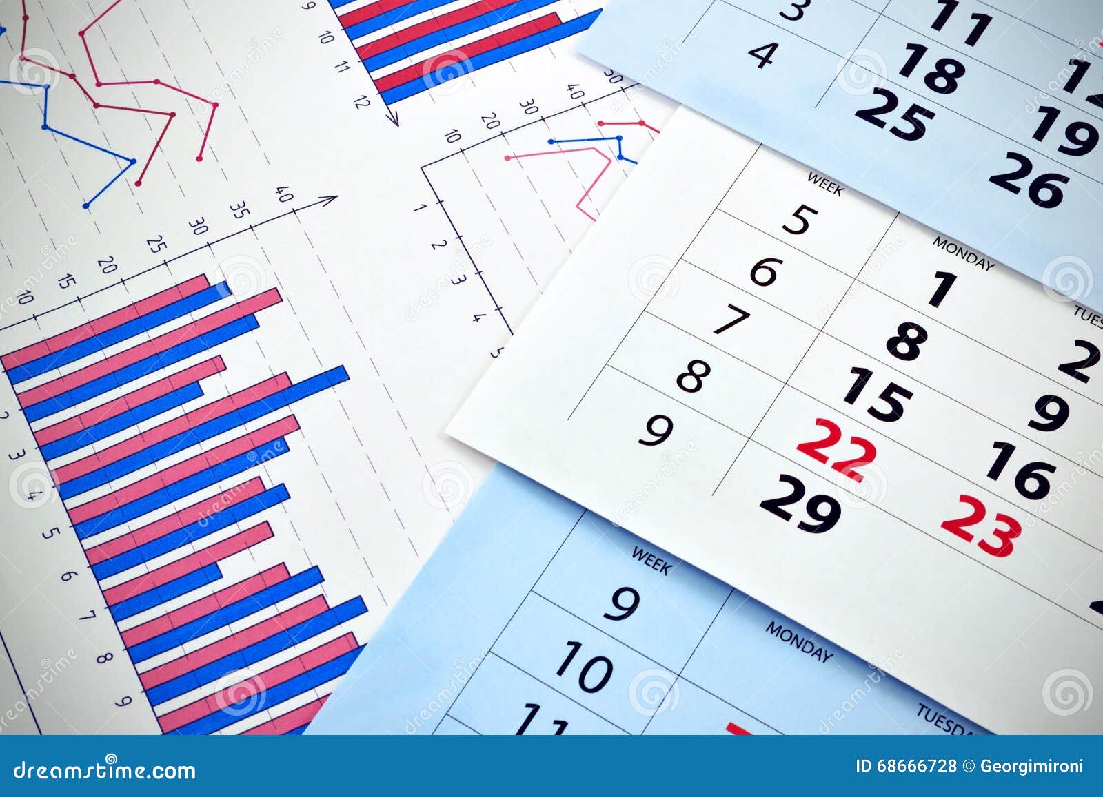 Monthly calendar stock photo. Image of monday, diagram - 68666728