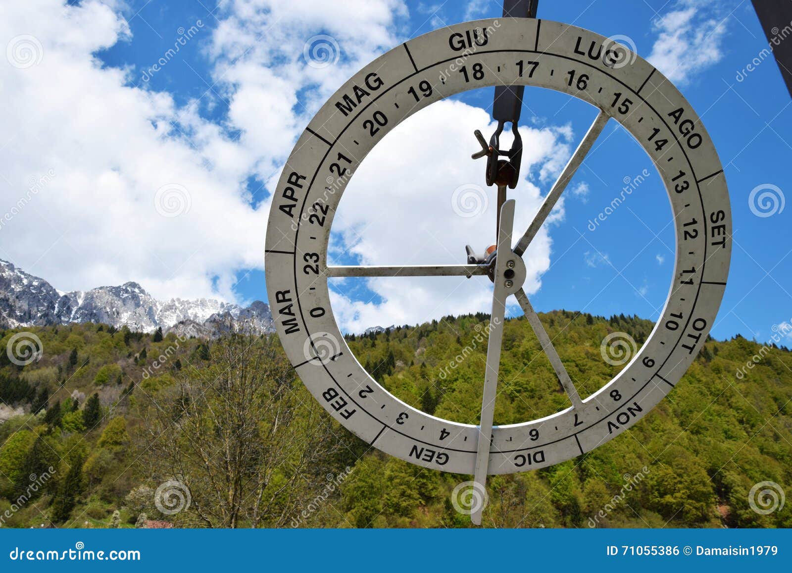 Monthly clock stock photo. Image of reminder, week, grid - 71055386