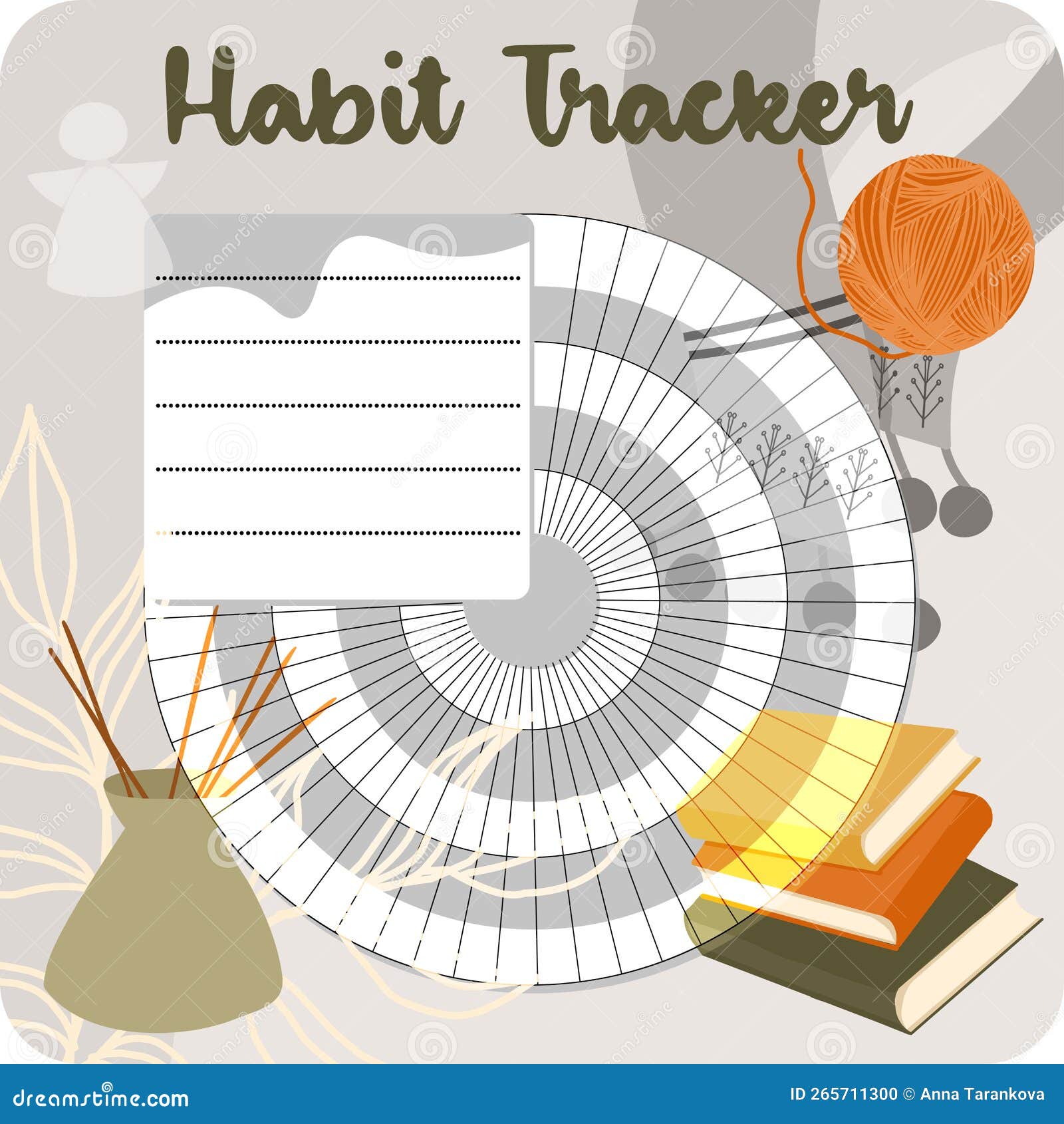 Monthly Planner, Weekly Planner, Habit Tracker Template And Example ...