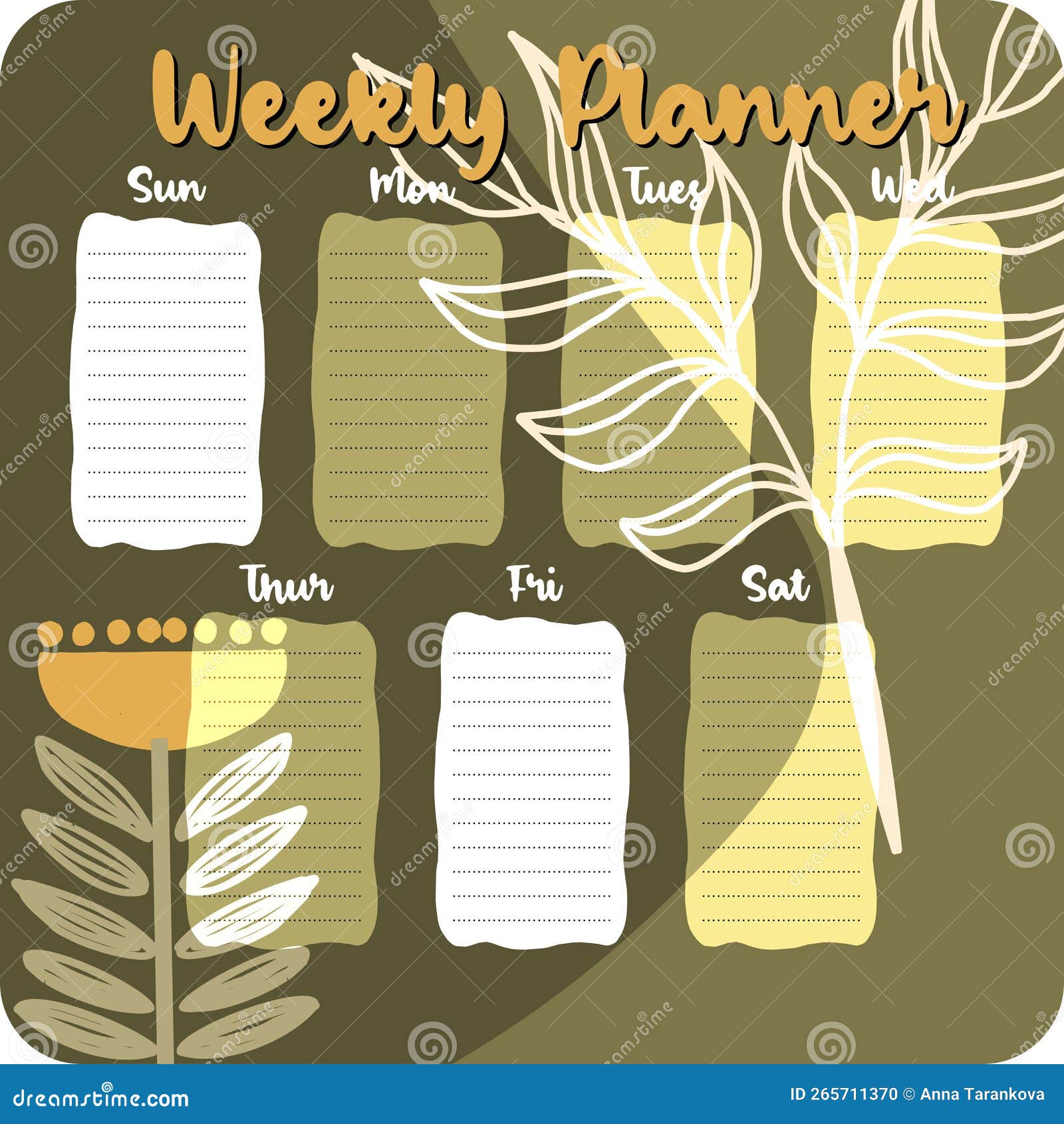 Monthly Planner, Weekly Planner, Habit Tracker Template and Example ...
