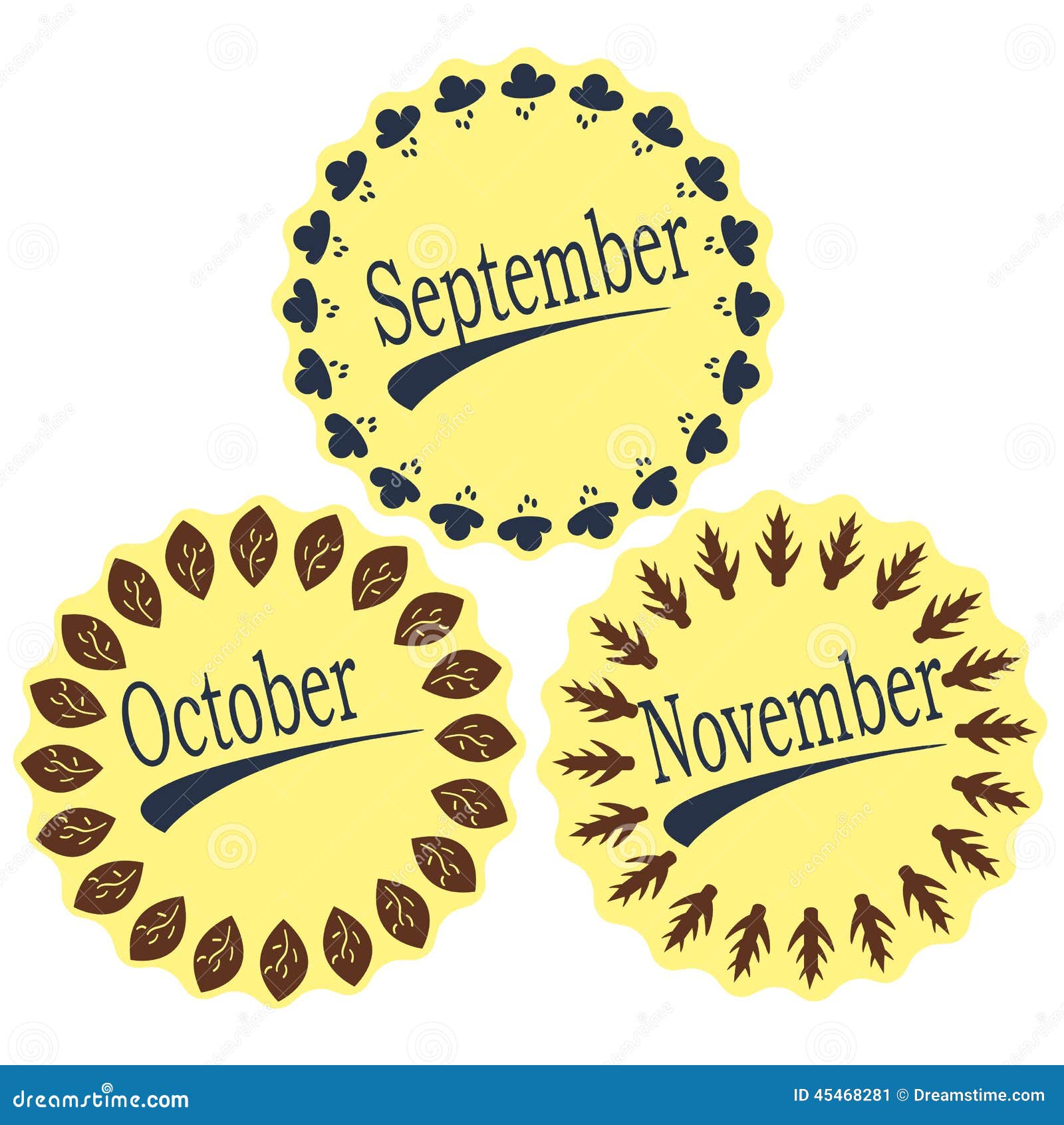 Months of autumn - junkiequest