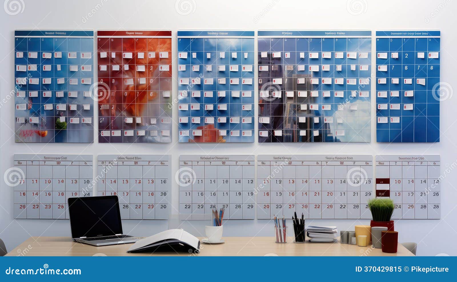 Calendar On The Wall And Hand Marking One Day On It. Save The Date ...