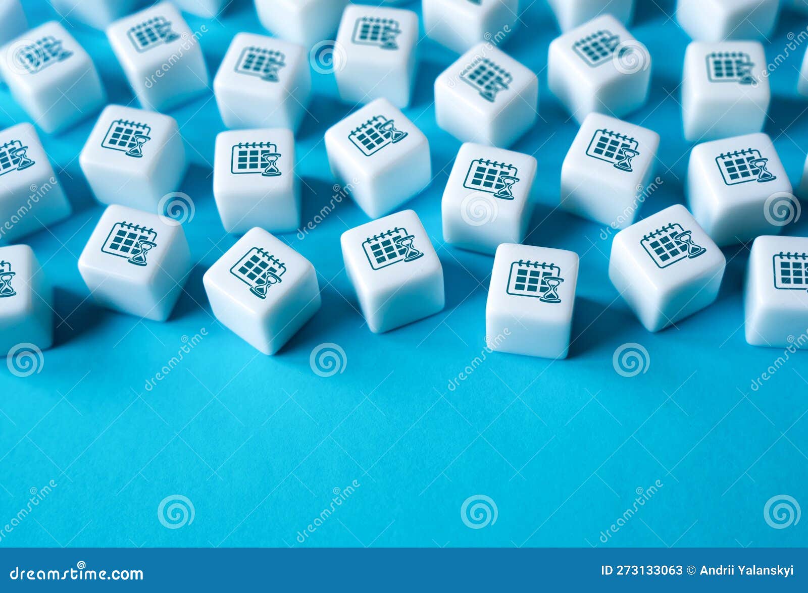 Months and Flow of Time. Mark Important Events and Milestones. Stock ...