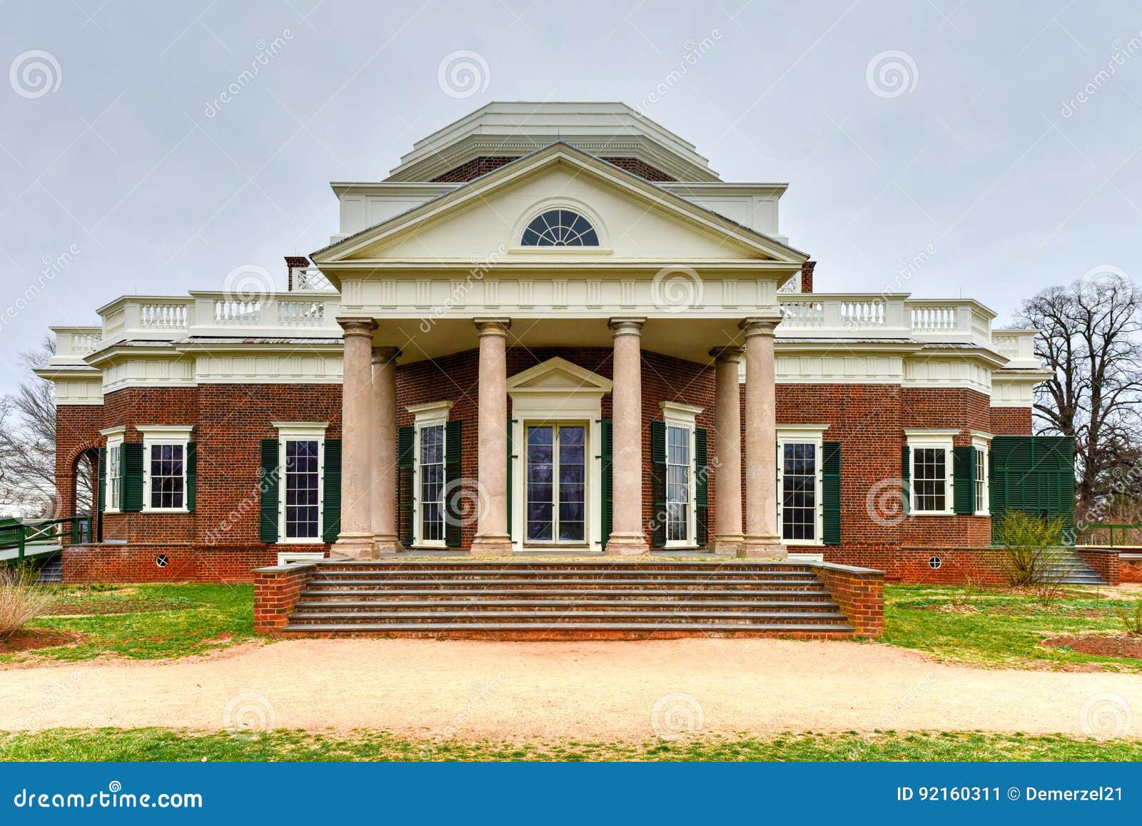 Monticello - Virginia stock image. Image of national - 92160311