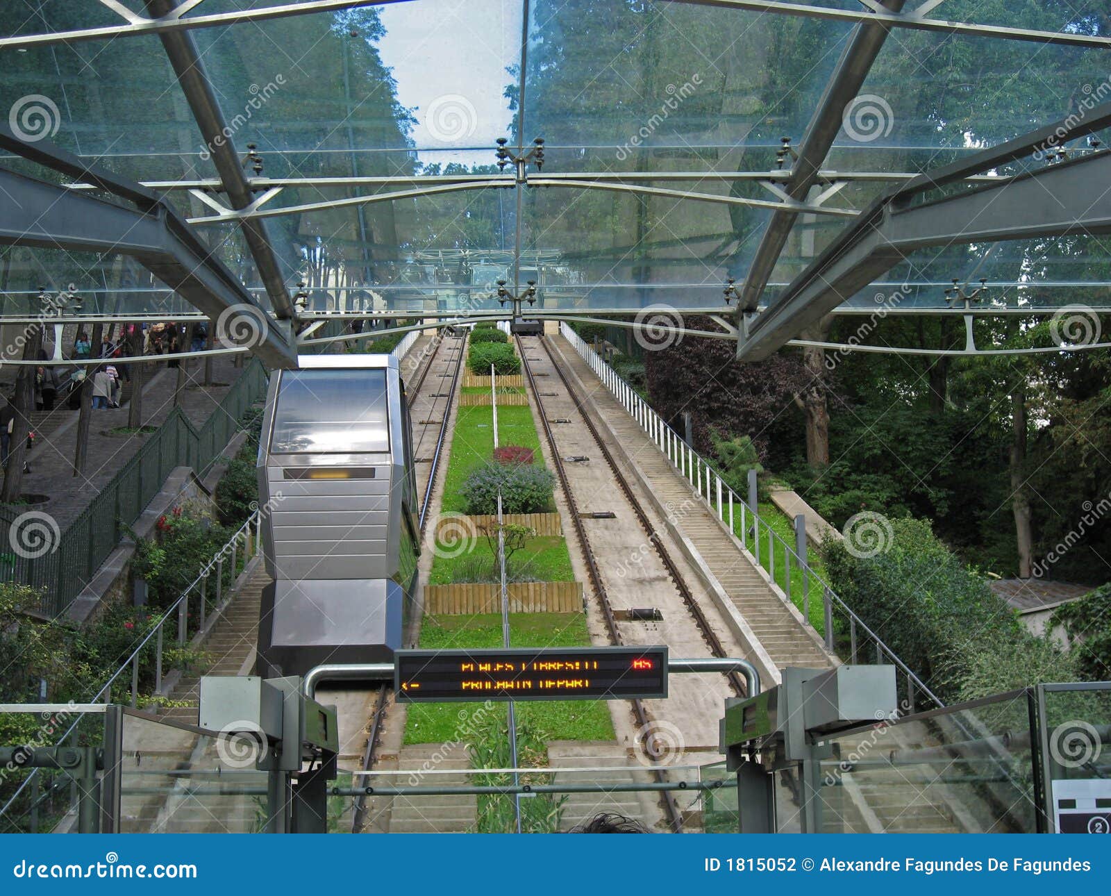 Montmartre Elevator Paris stock photo. Image of paris - 1815052