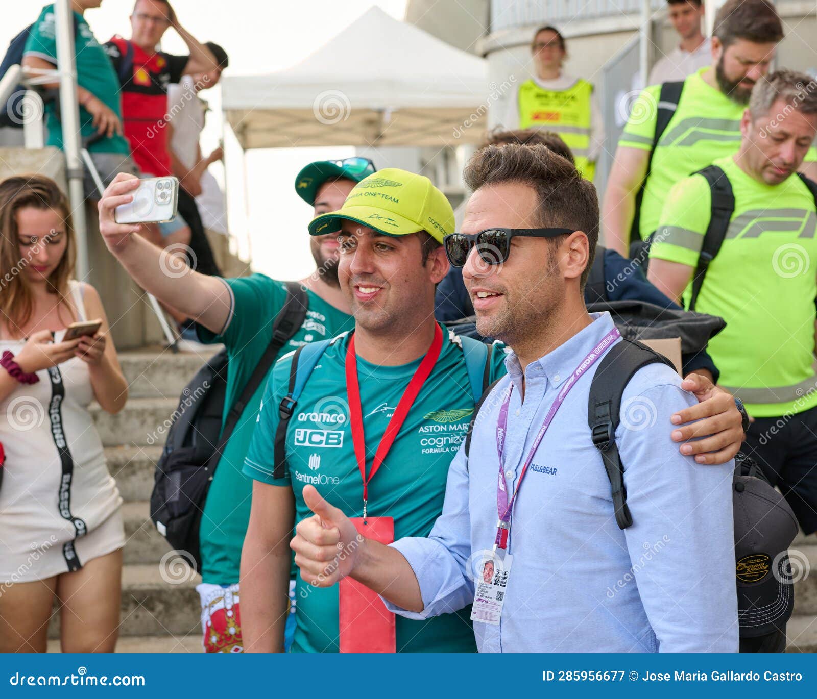 04.06.2023. Montmeló, Spain, Roldan Rodriguez Taking Photos with the ...