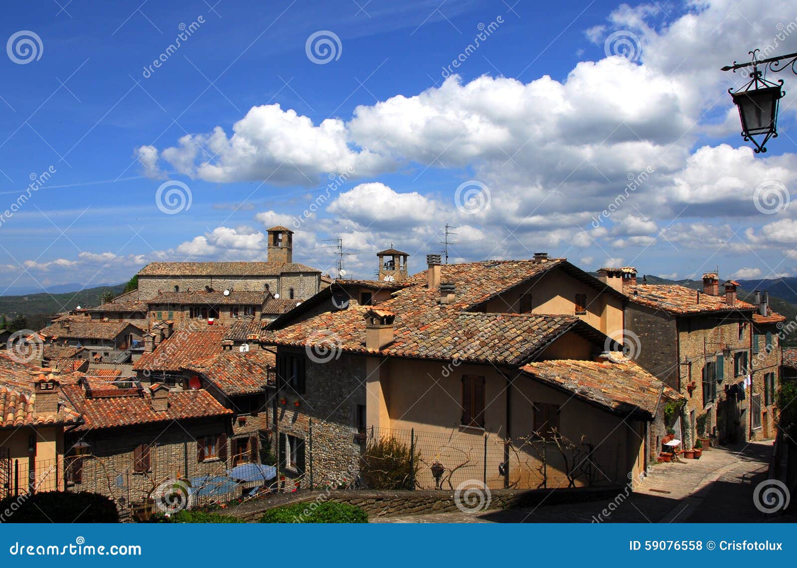 Montone in Umbria stock photo. Image of fortebraccio - 59076558