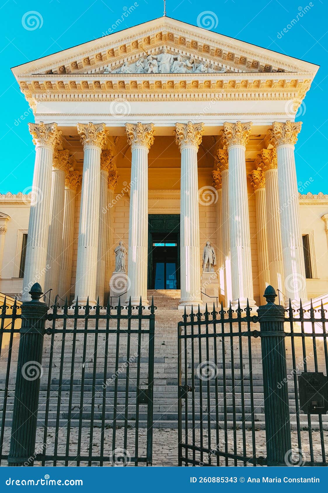 Montpellier architecture stock image. Image of architecture - 260885343