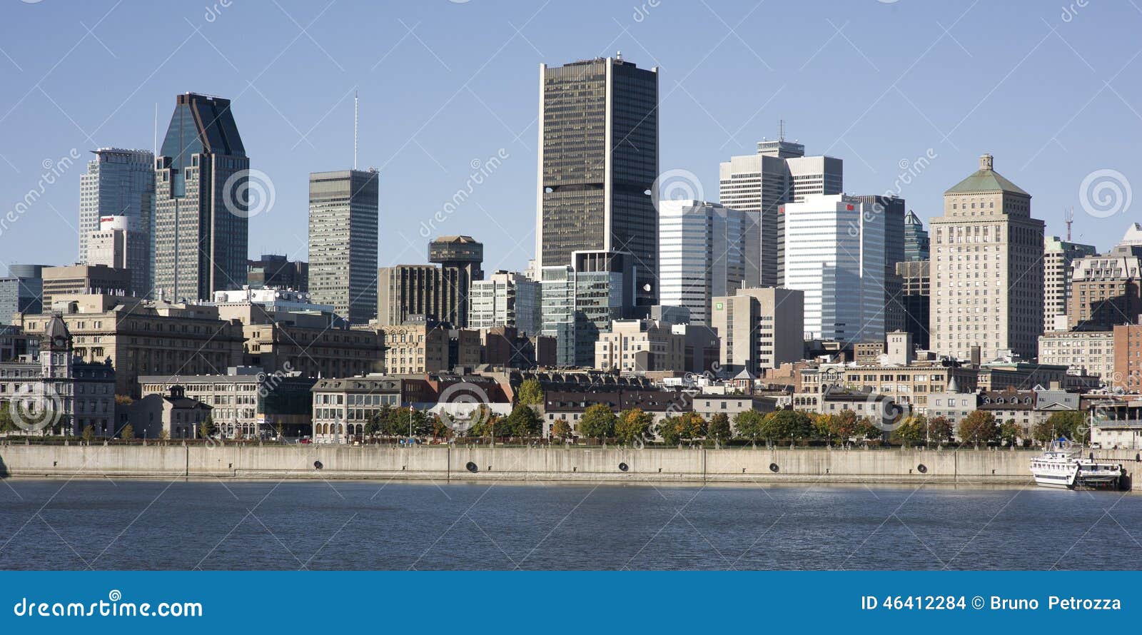 Montréal, Québec, Canada, Horizon Image stock éditorial - Image du ...