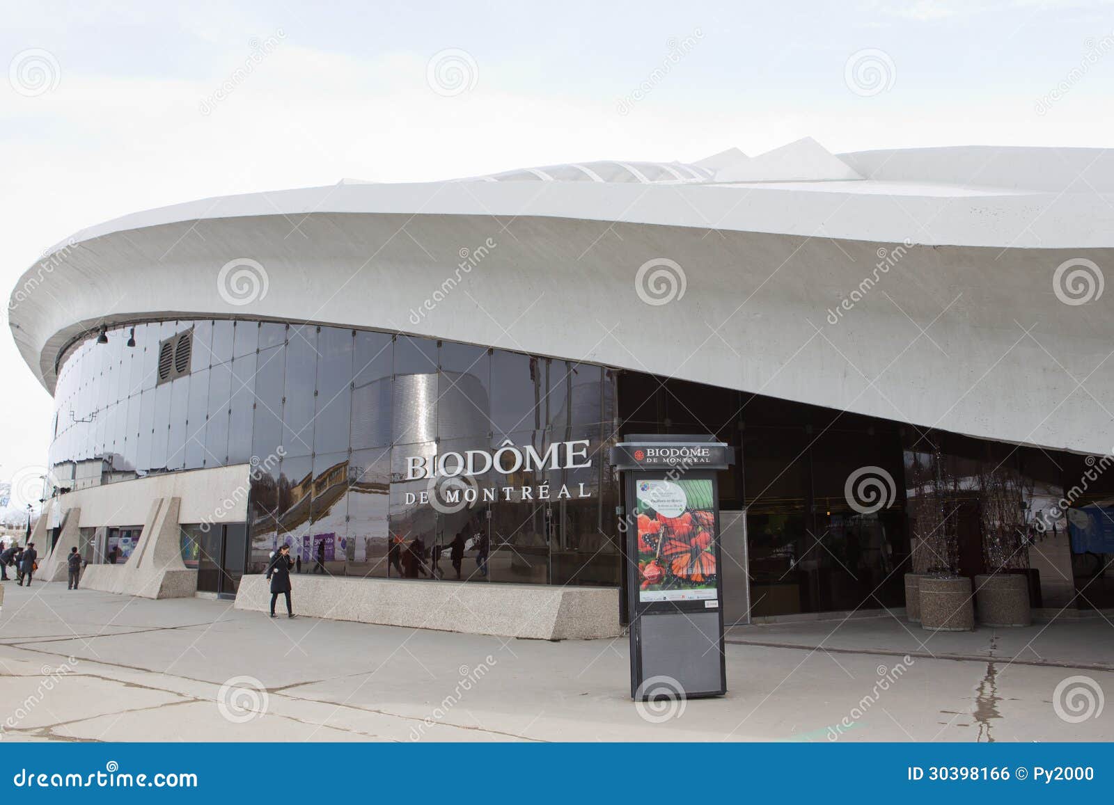 Montreal Biodome foto editorial. Imagen de america, quebec - 30398166
