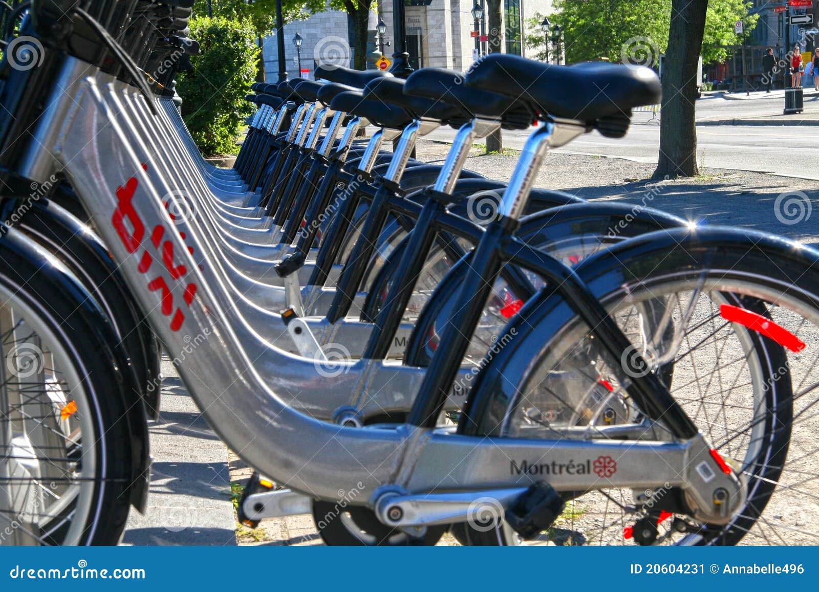 Montreal bixi bikes editorial photo. Image of cycle, ride - 20604231