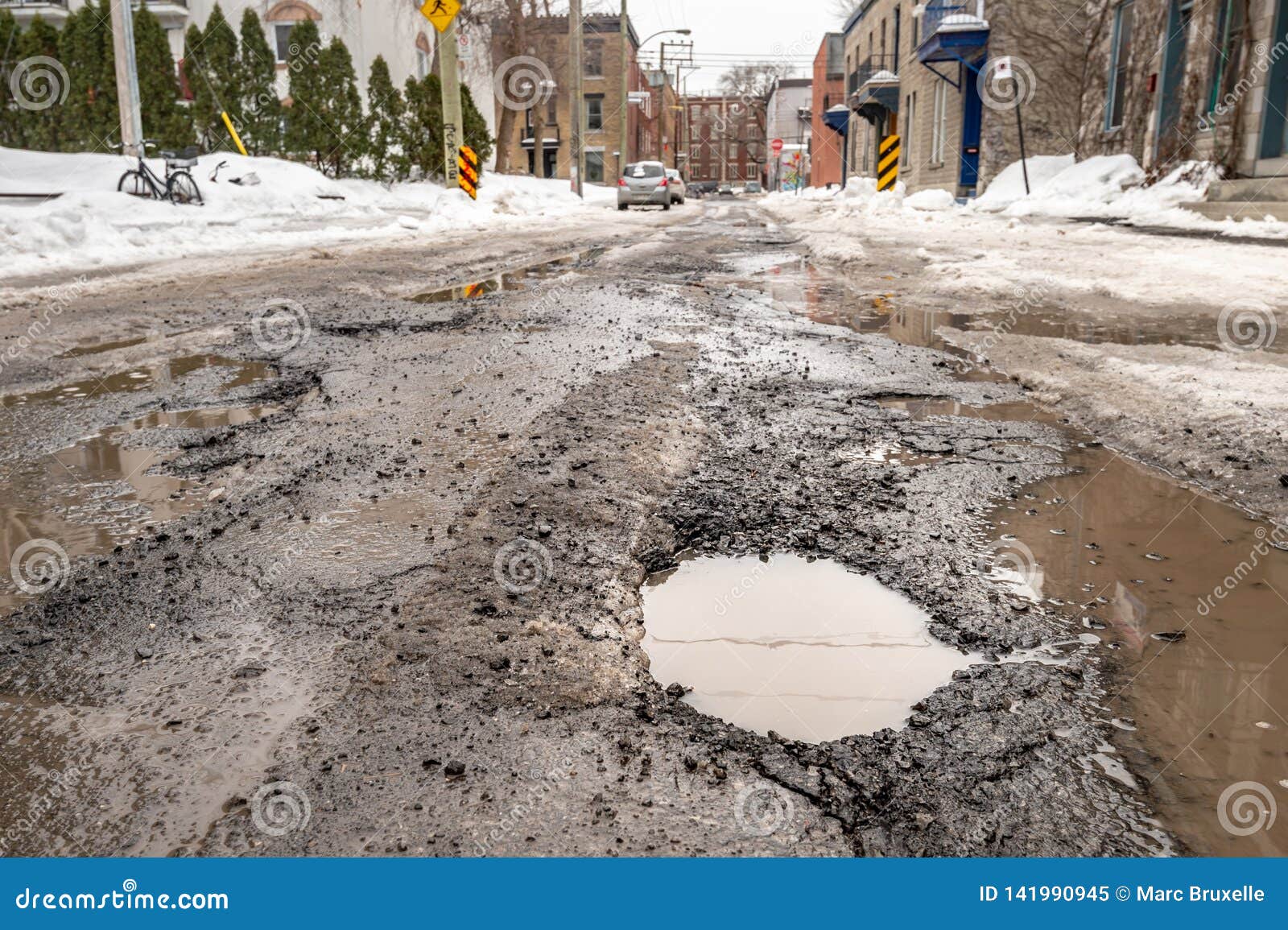 Montreal Pothole Stock Photos - Free & Royalty-Free Stock Photos from ...