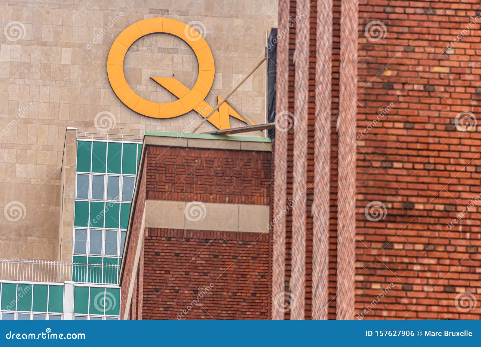 Logo of Hydro Quebec on Headquarter Uilding Editorial Photo - Image of ...